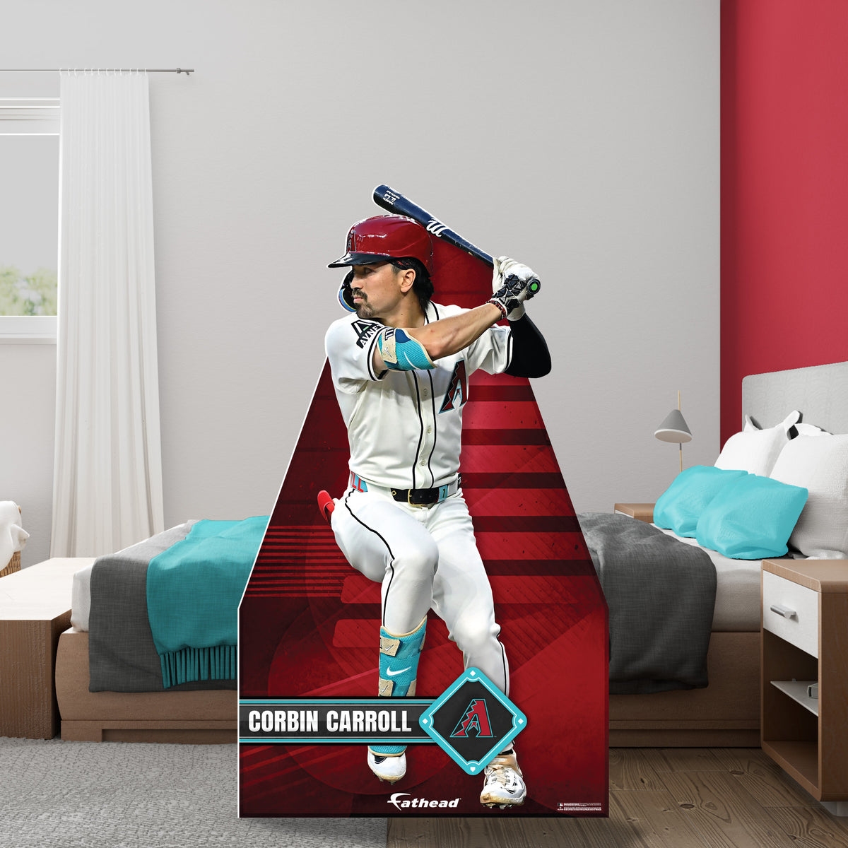 Corbin Carroll - Life-Size Stand Out - Official MLB - Arizona Diamondb – Fathead
