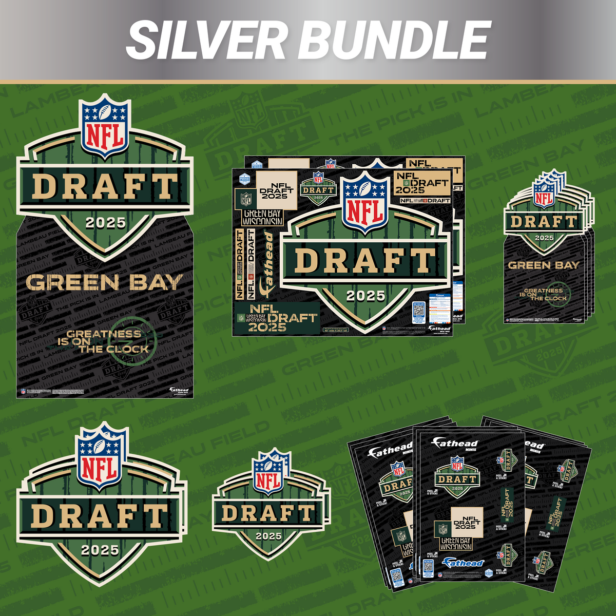 NFL DRAFT SILVER BUNDLE – Fathead