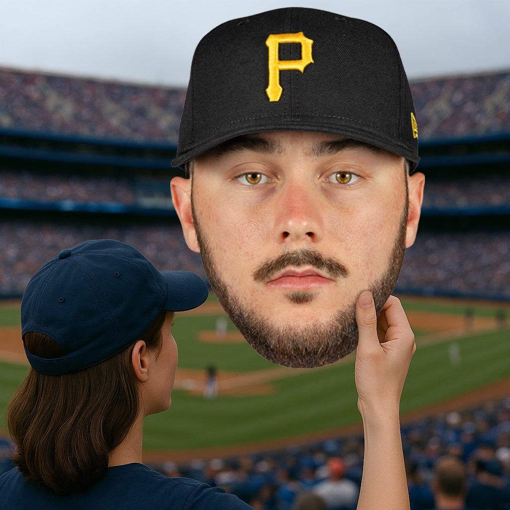 Paul Skenes - Big Head - Official MLB - Pittsburgh Pirates - Foam Core ...
