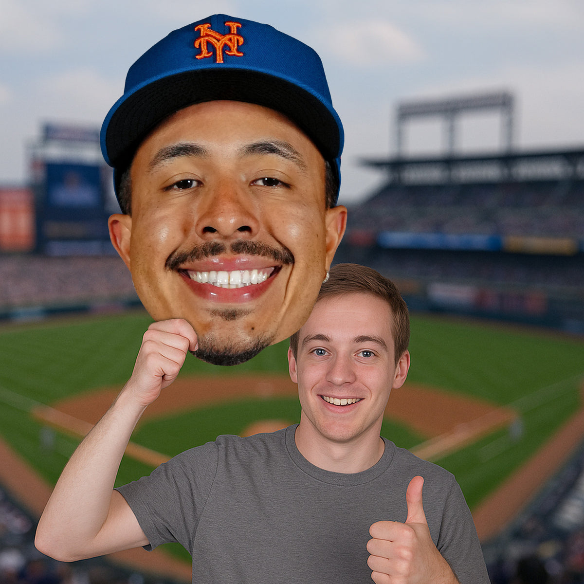 Mark Vientos - Big Head - Official MLB - New York Mets - Foam Core Cut ...