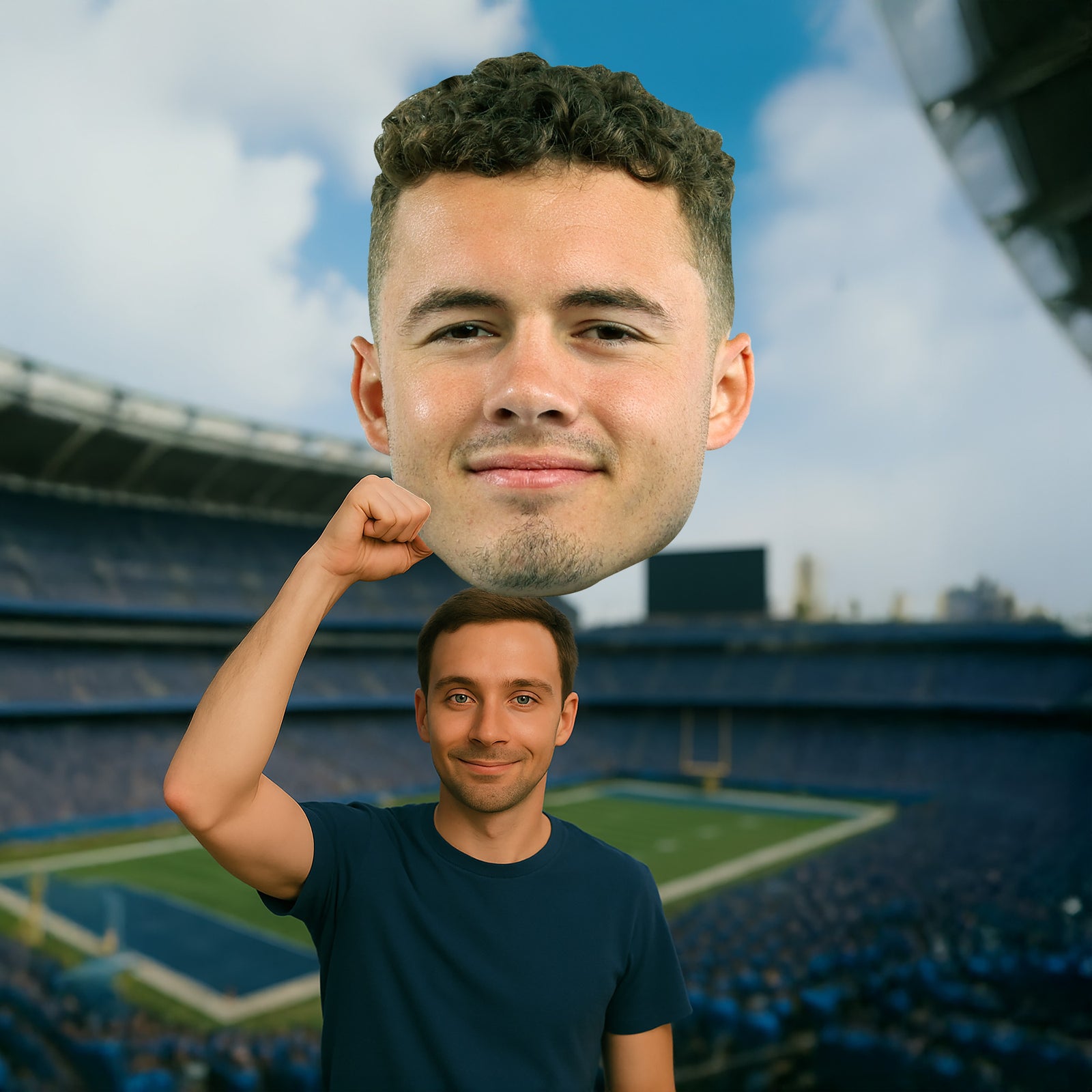 Ladd McConkey - Big Head - Official NFLPA - Los Angeles Chargers - Foa ...