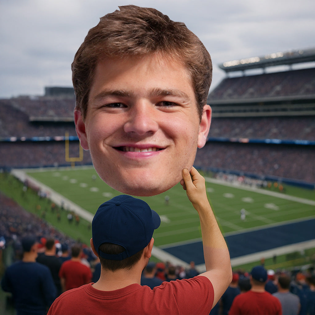 Drake Maye - Big Head - Official NFLPA - New England Patriots - Foam C ...