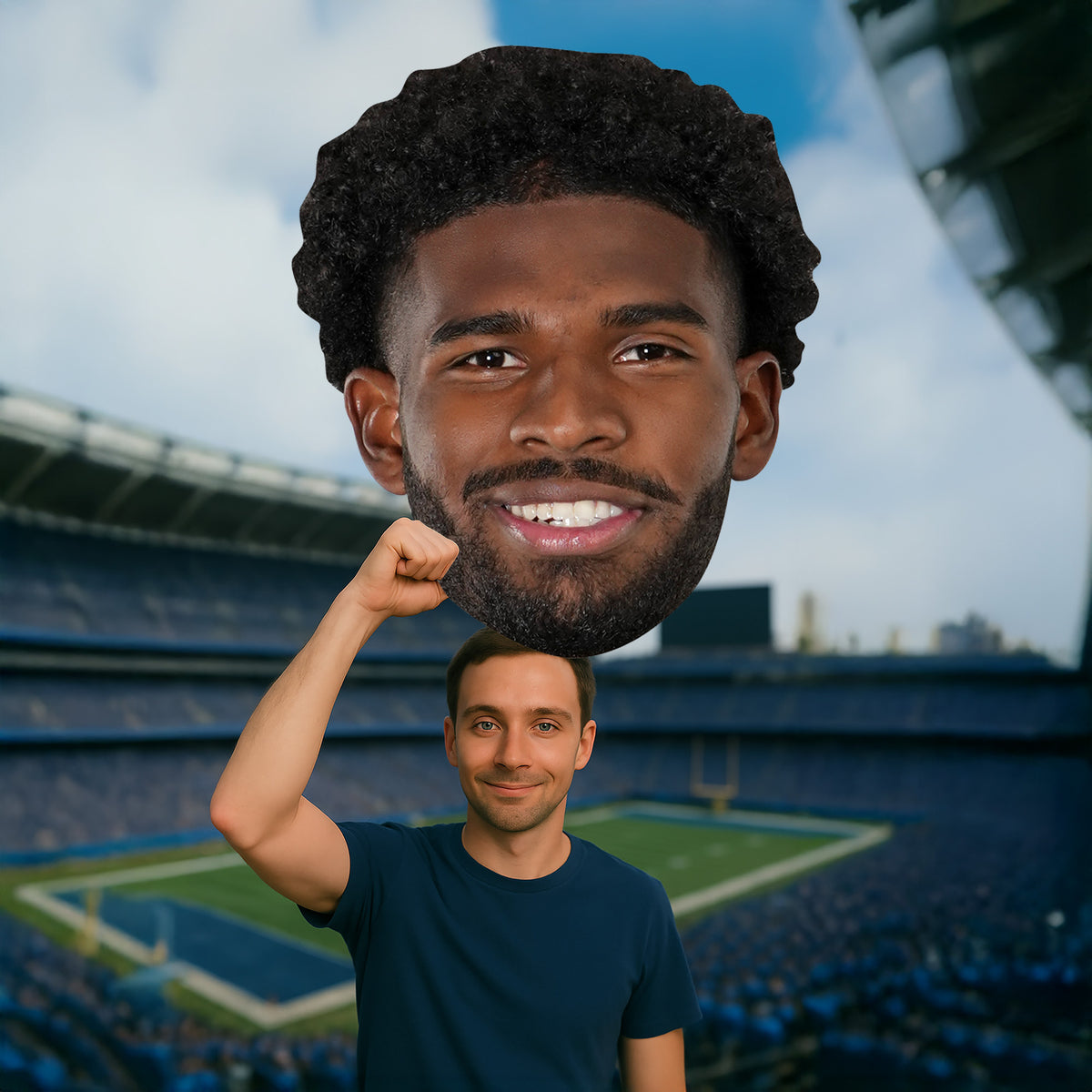 Shedeur Sanders - Big Head - Official NFLPA - Cleveland Browns - Foam ...