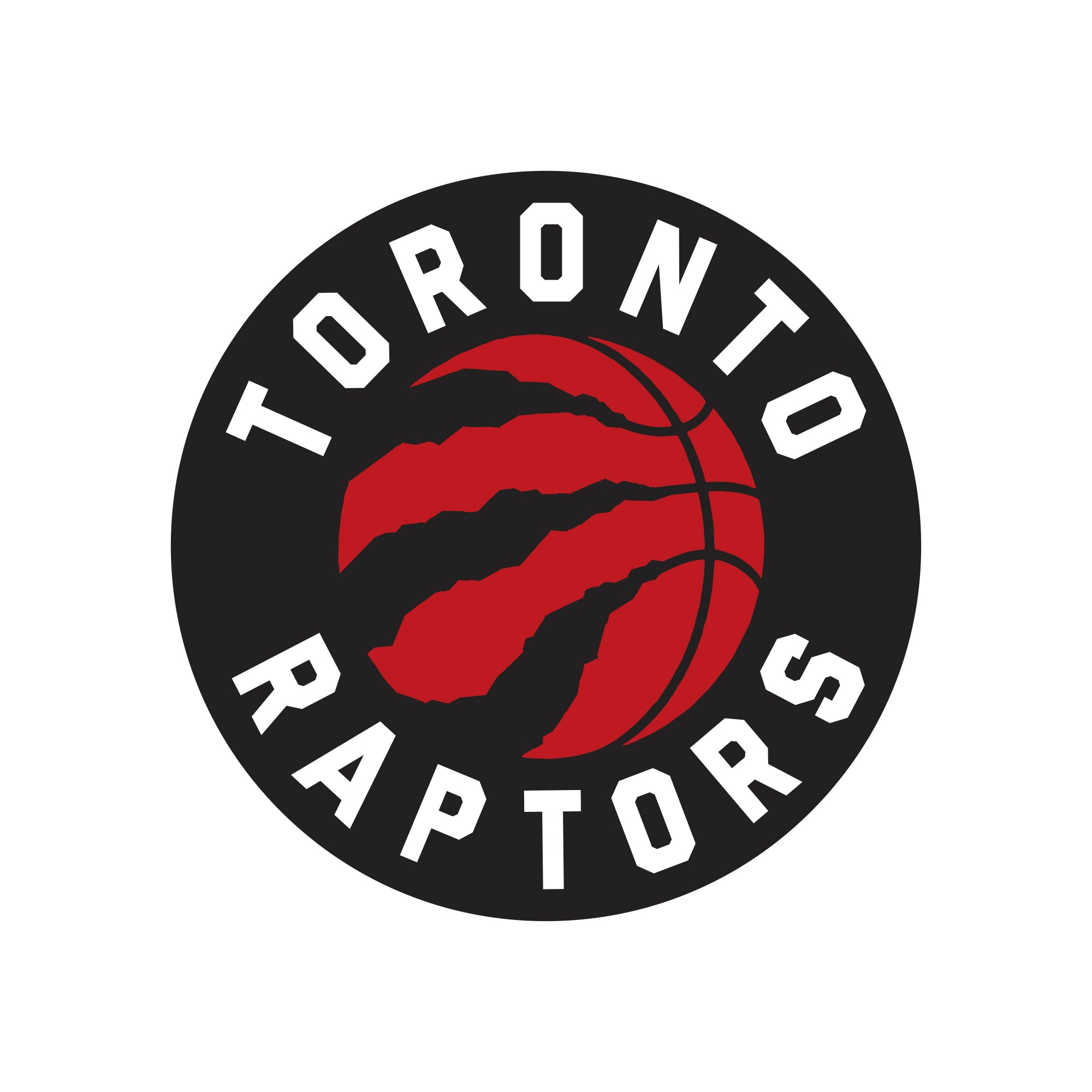 Toronto Raptors - 5 Logo Minis (Mixed Sizes) - Official NBA - Reusable ...