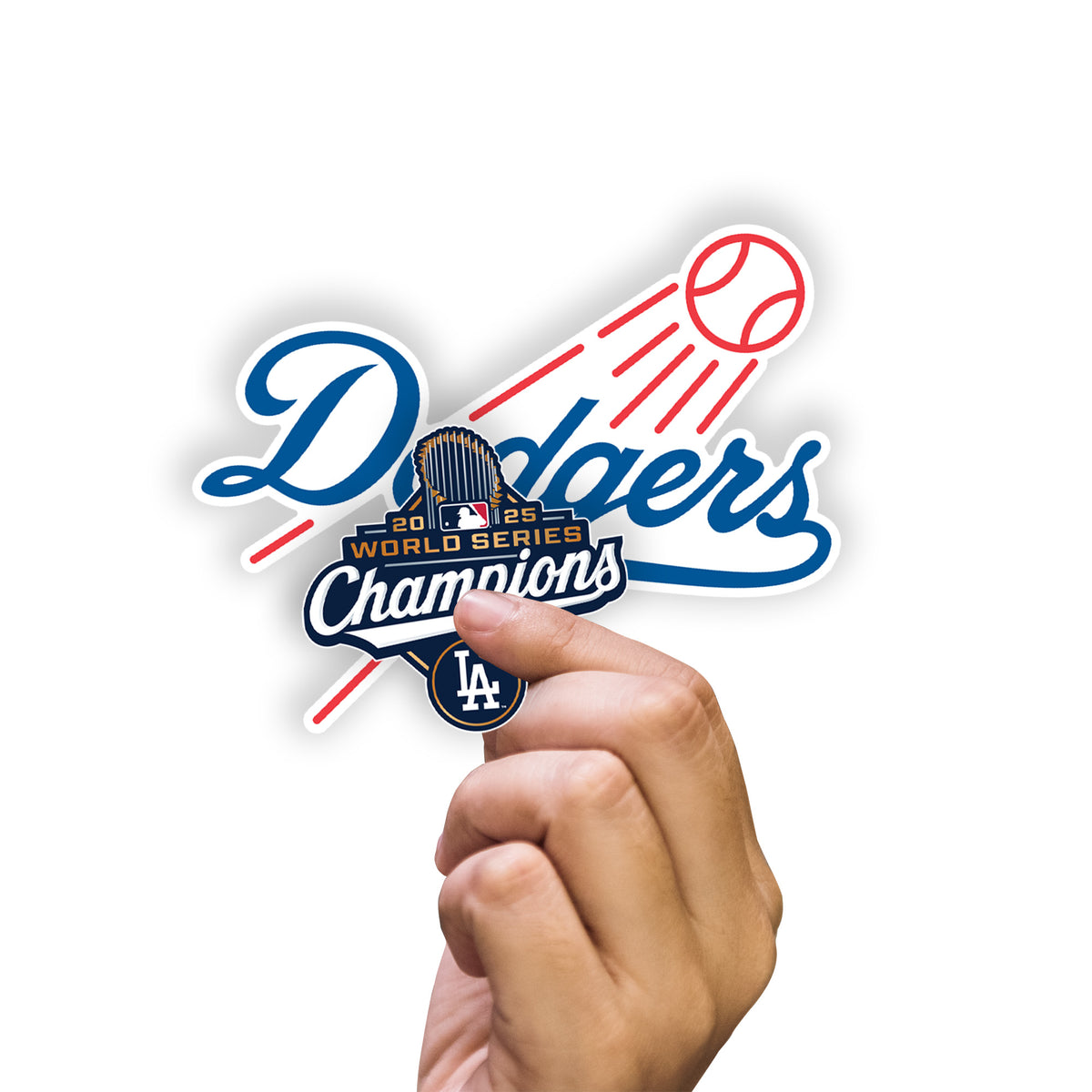 Los Angeles Dodgers - 5 Logo Minis (Mixed Sizes) - Official MLB - 2025 ...