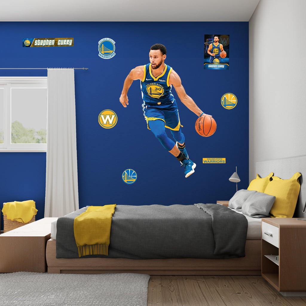 Stephen Curry - Bay’s Long-Range Legend - Official NBA - Reusable Vinyl ...