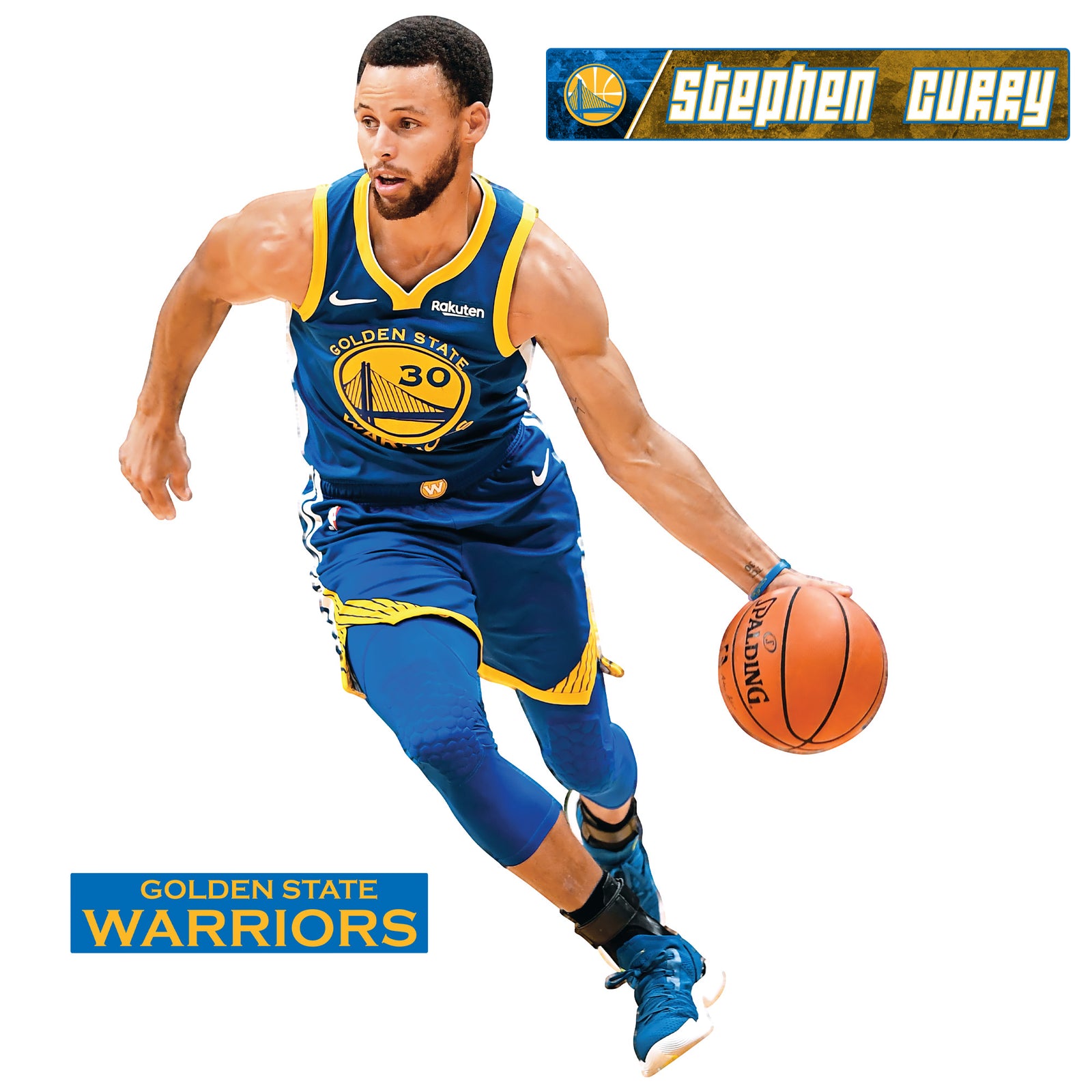 Stephen Curry - Bay’s Long-Range Legend - Official NBA - Reusable Vinyl ...