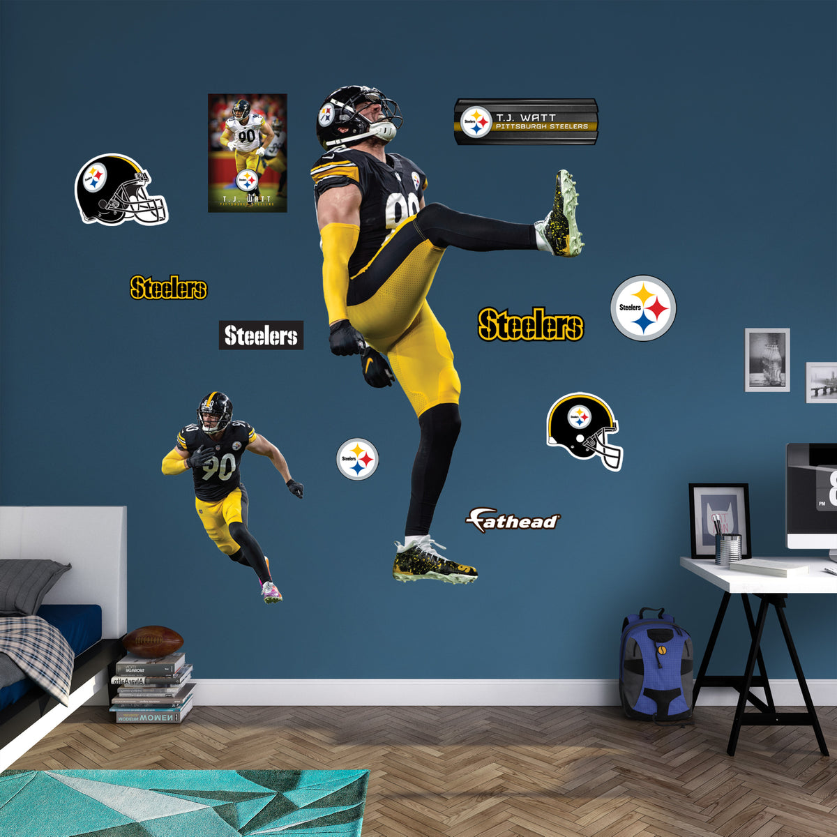 T.J. Watt - RealBig Collection - Official NFL - Pittsburgh Steelers ...