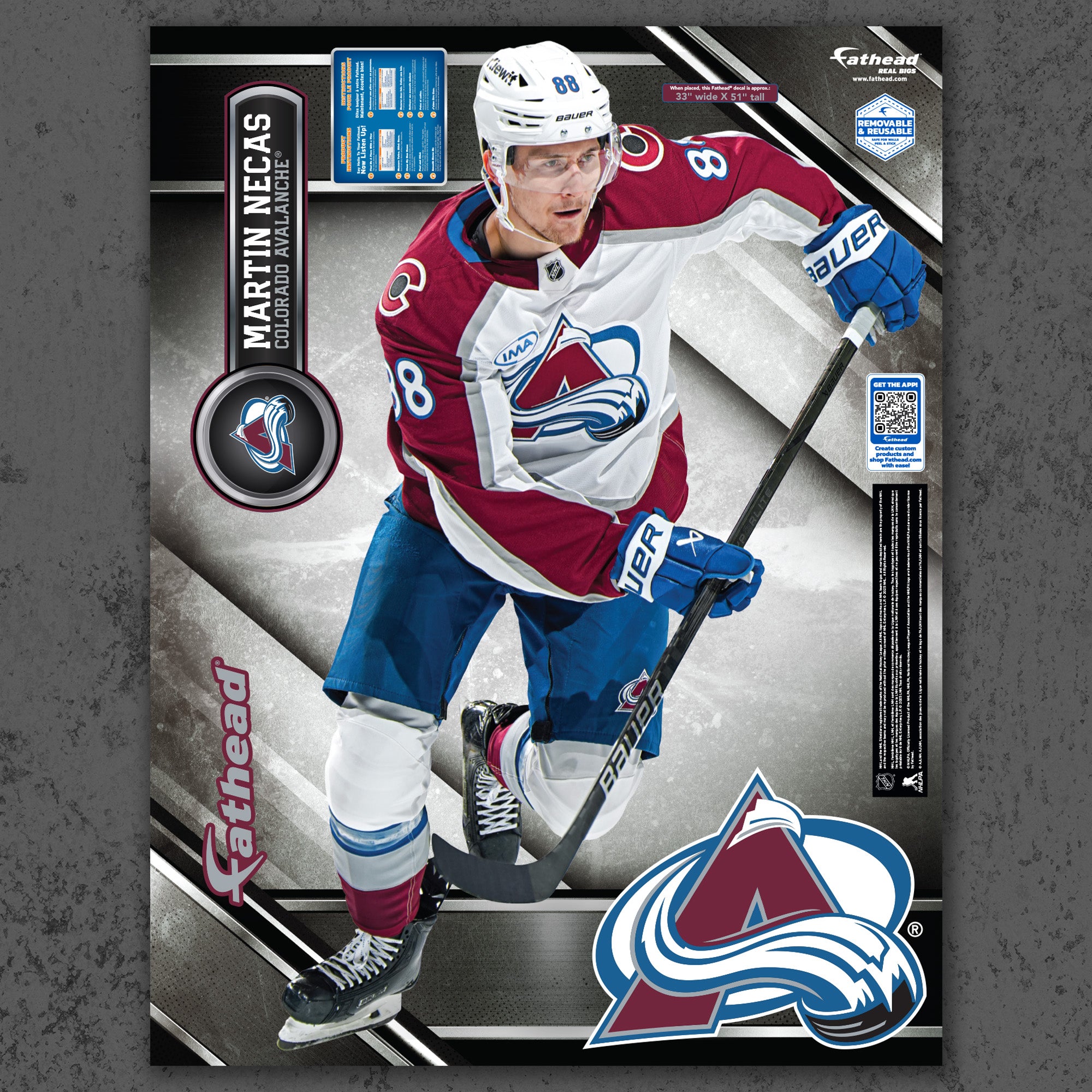 Martin Necas - RealBig Collection - Official NHL - Colorado Avalanche ...