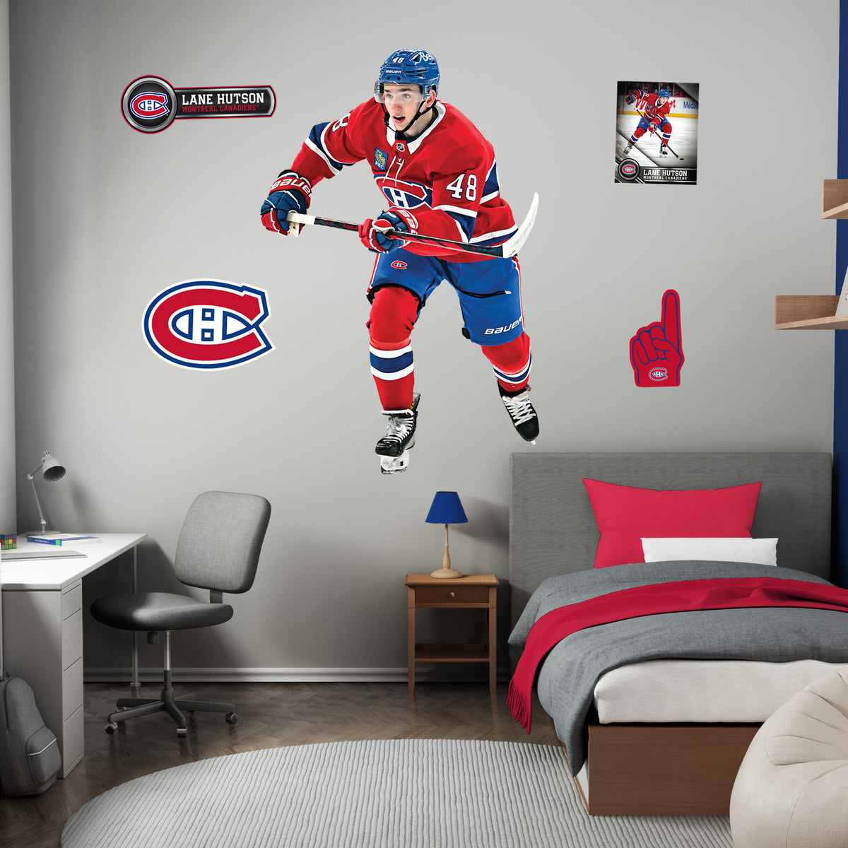 Lane Hutson - Realbig Collection - Official NHL - Montreal Canadiens ...