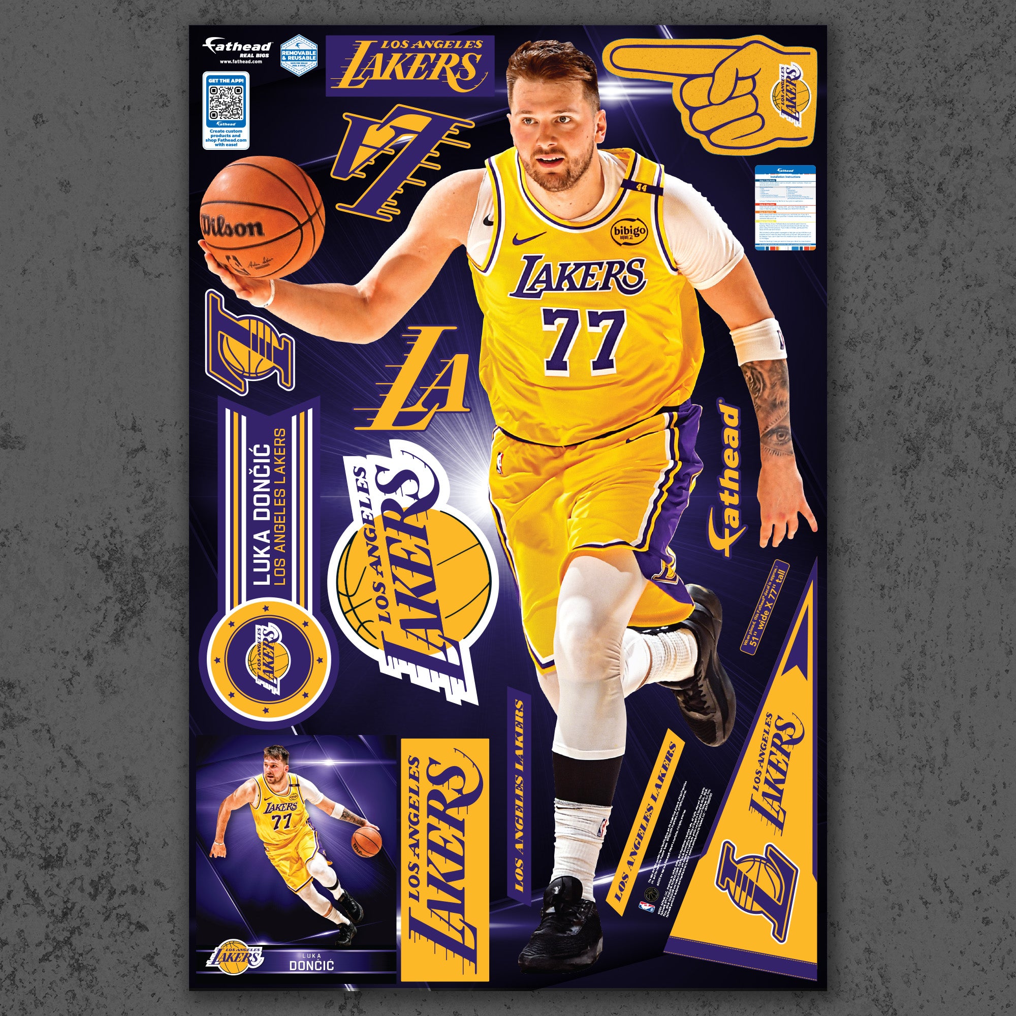 Luka Doncic - RealBig Collection - Official NBA - Los Angeles Lakers ...