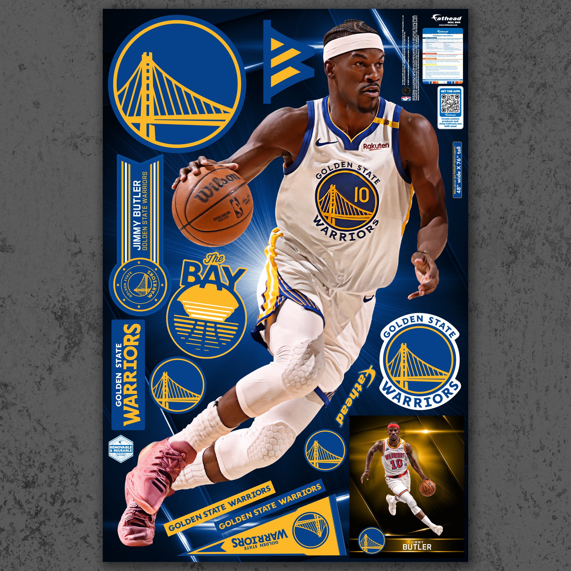 Jimmy Butler - RealBig Collection - Official NBA - Golden State Warrio ...
