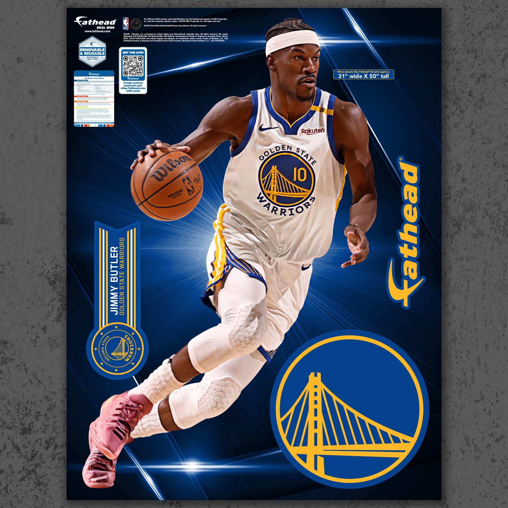 Jimmy Butler - RealBig Collection - Official NBA - Golden State Warrio ...