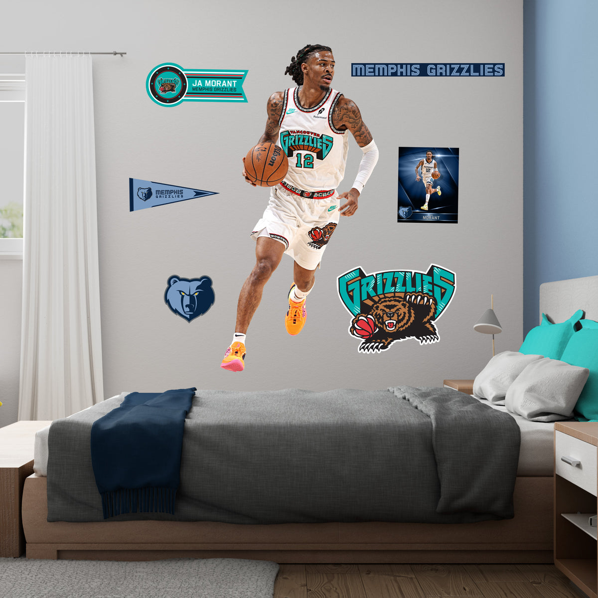 Ja Morant - RealBig Classic Collection - Official NBA - Memphis Grizzl ...