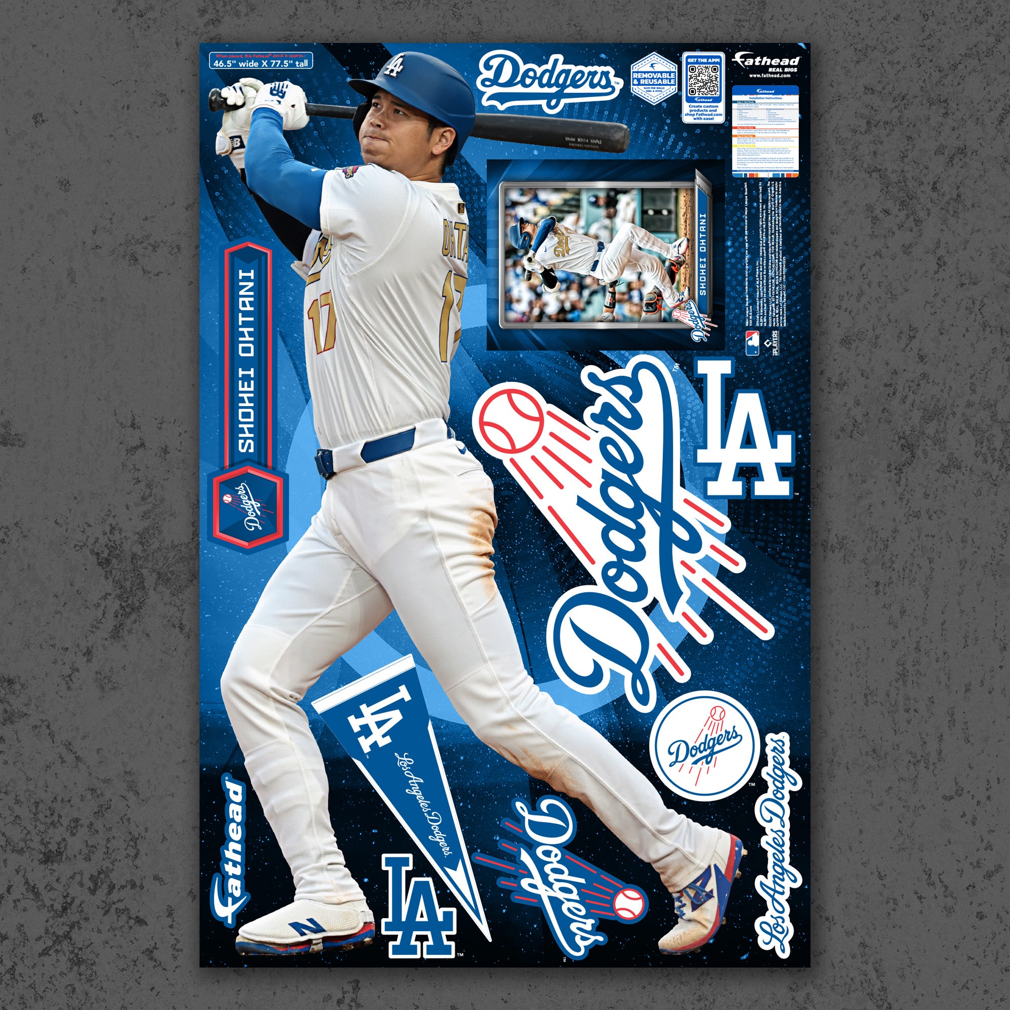 Shohei Ohtani - RealBig Gold Collection - Official MLB - Los Angeles D ...