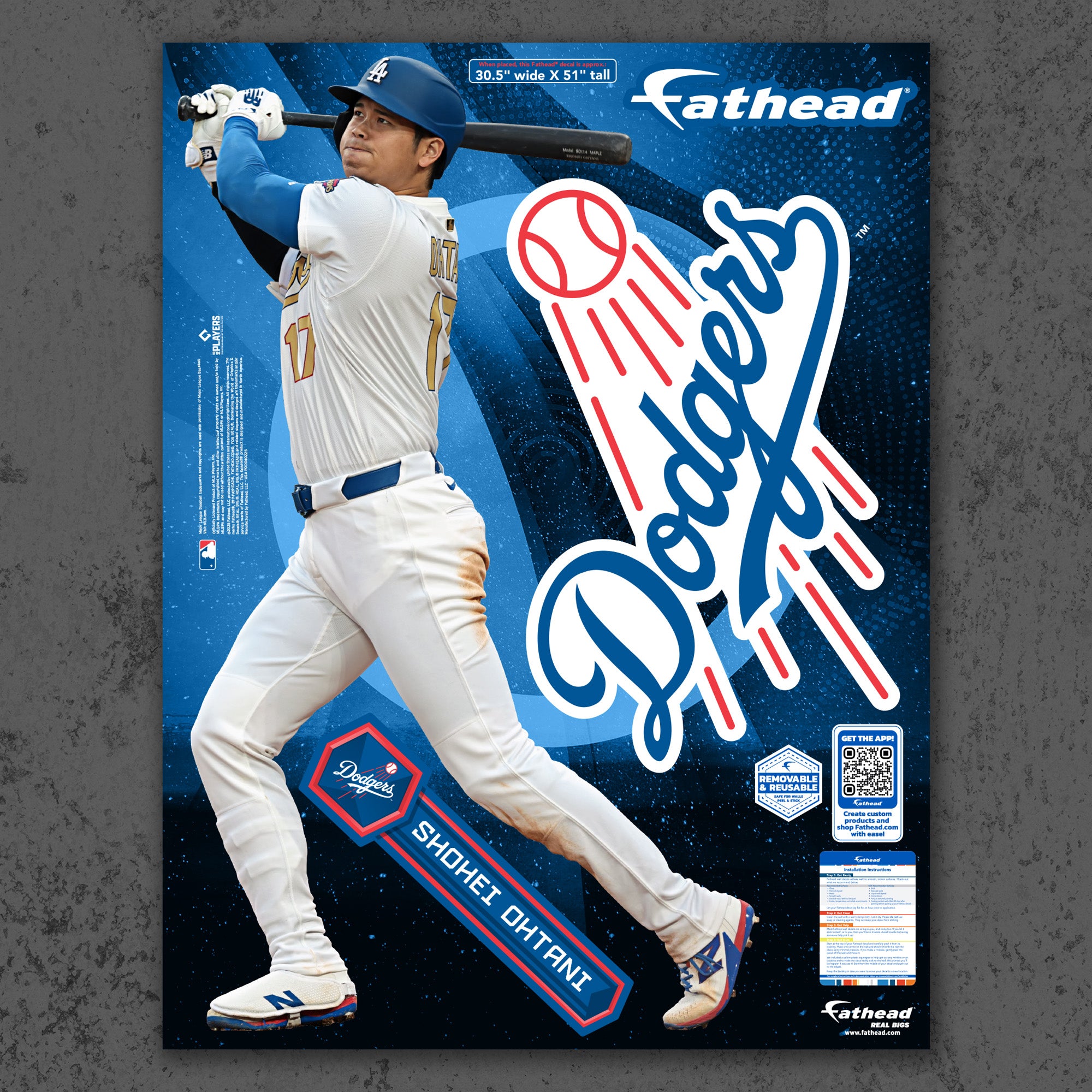 Shohei Ohtani - RealBig Gold Collection - Official MLB - Los Angeles D ...