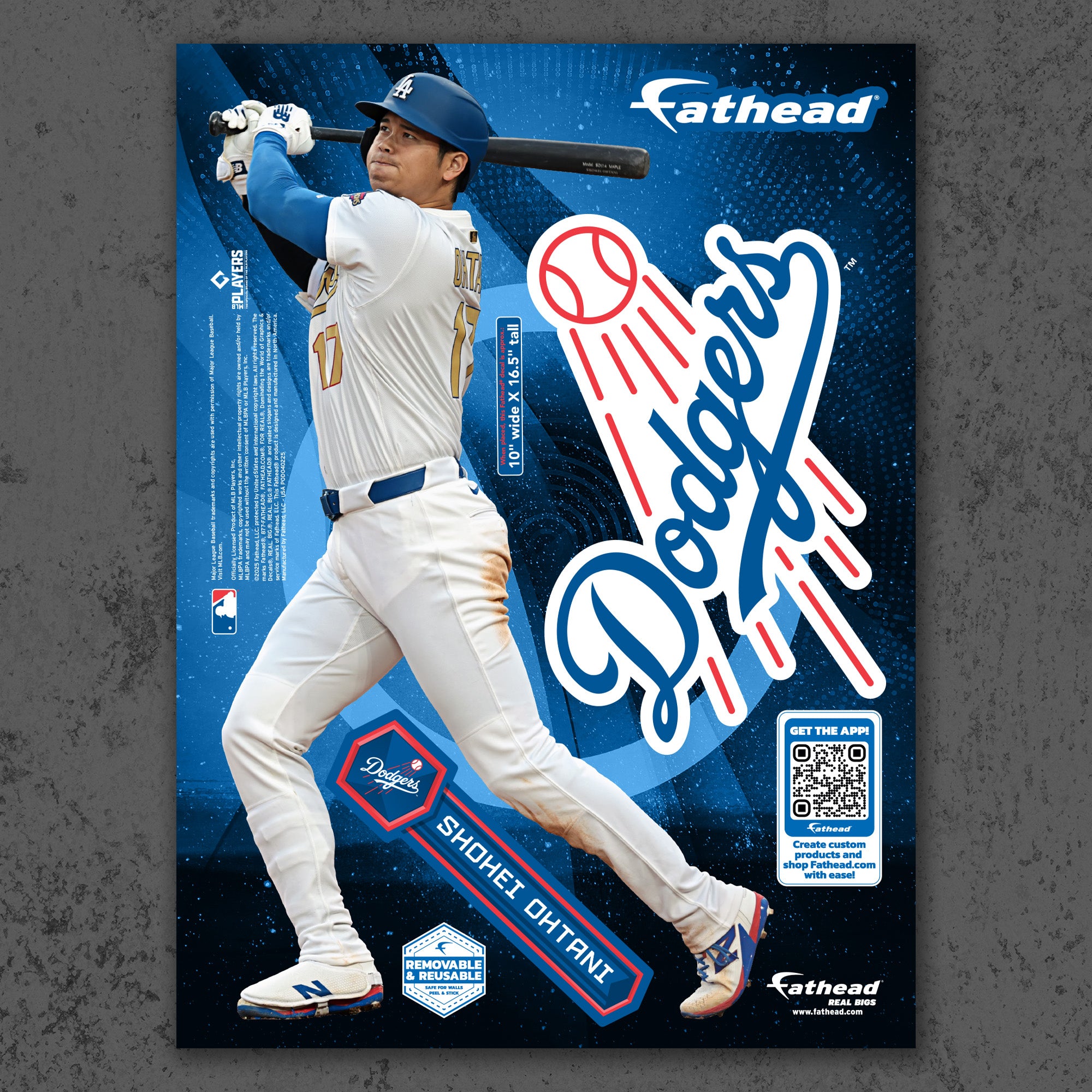 Shohei Ohtani - RealBig Gold Collection - Official MLB - Los Angeles D ...