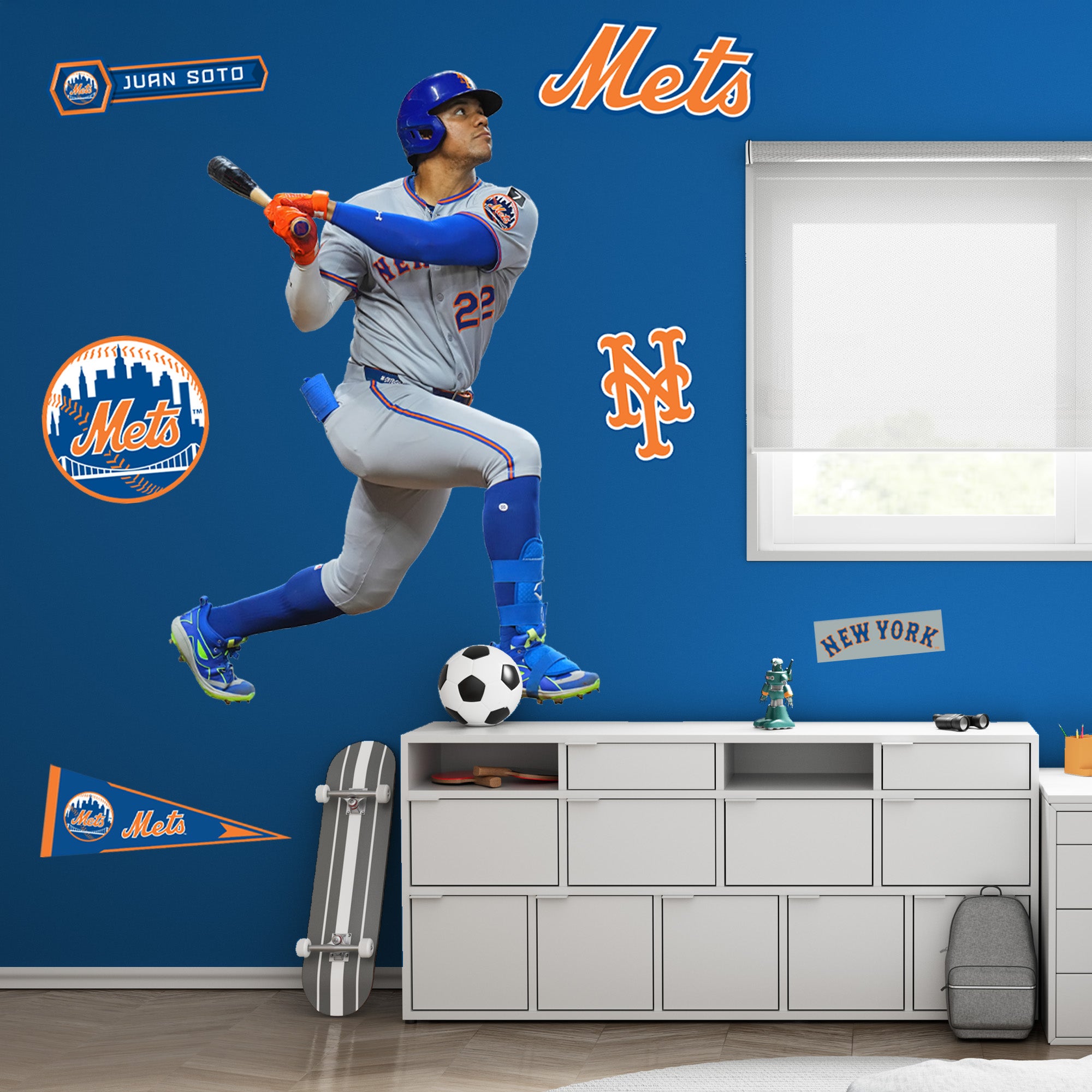 Juan Soto - RealBig Collection - Official MLB - New York Mets - Reusab ...