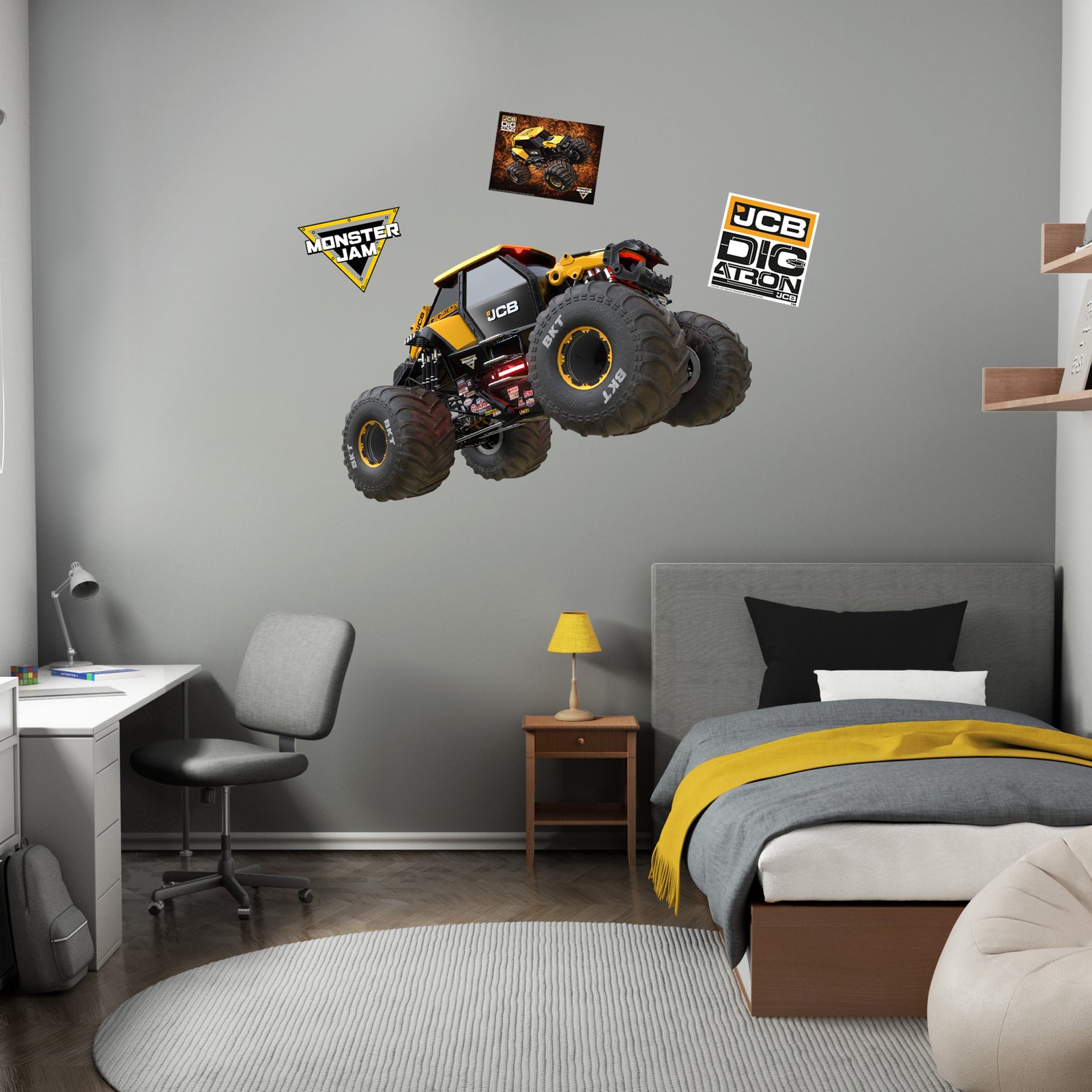 DIGatron - RealBig Collection - Official Monster Jam - Reusable Vinyl ...