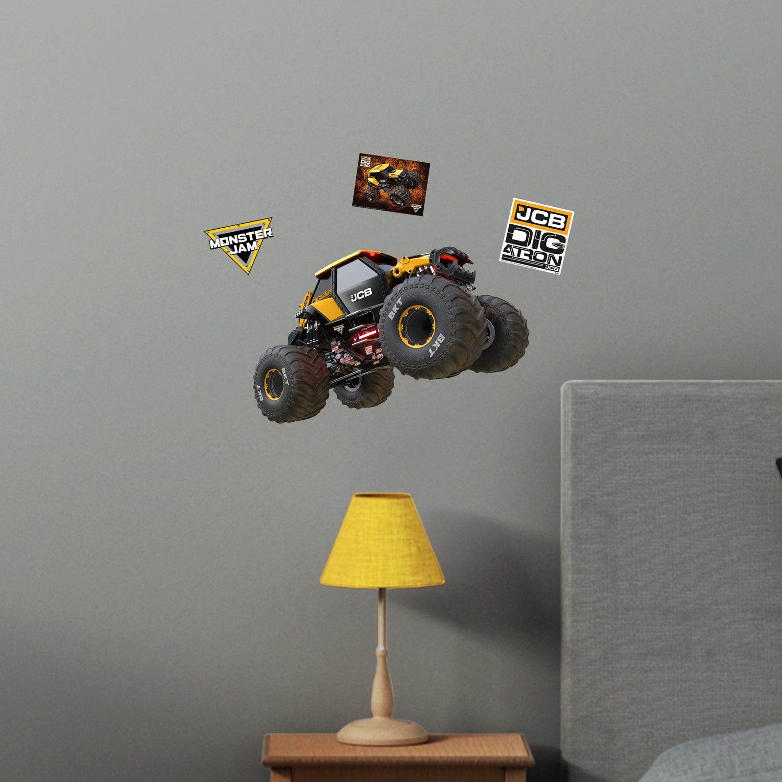 DIGatron - RealBig Collection - Official Monster Jam - Reusable Vinyl ...