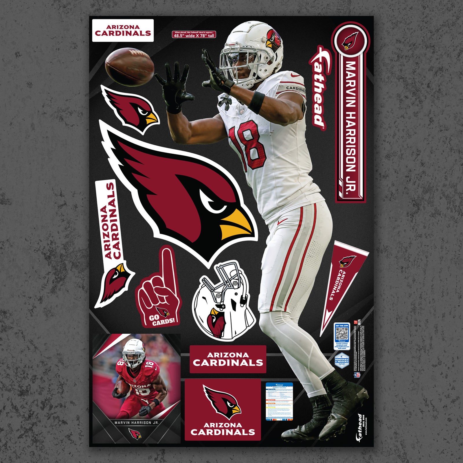Marvin Harrison Jr. - RealBig Reception Collection - Official NFL - Ar ...
