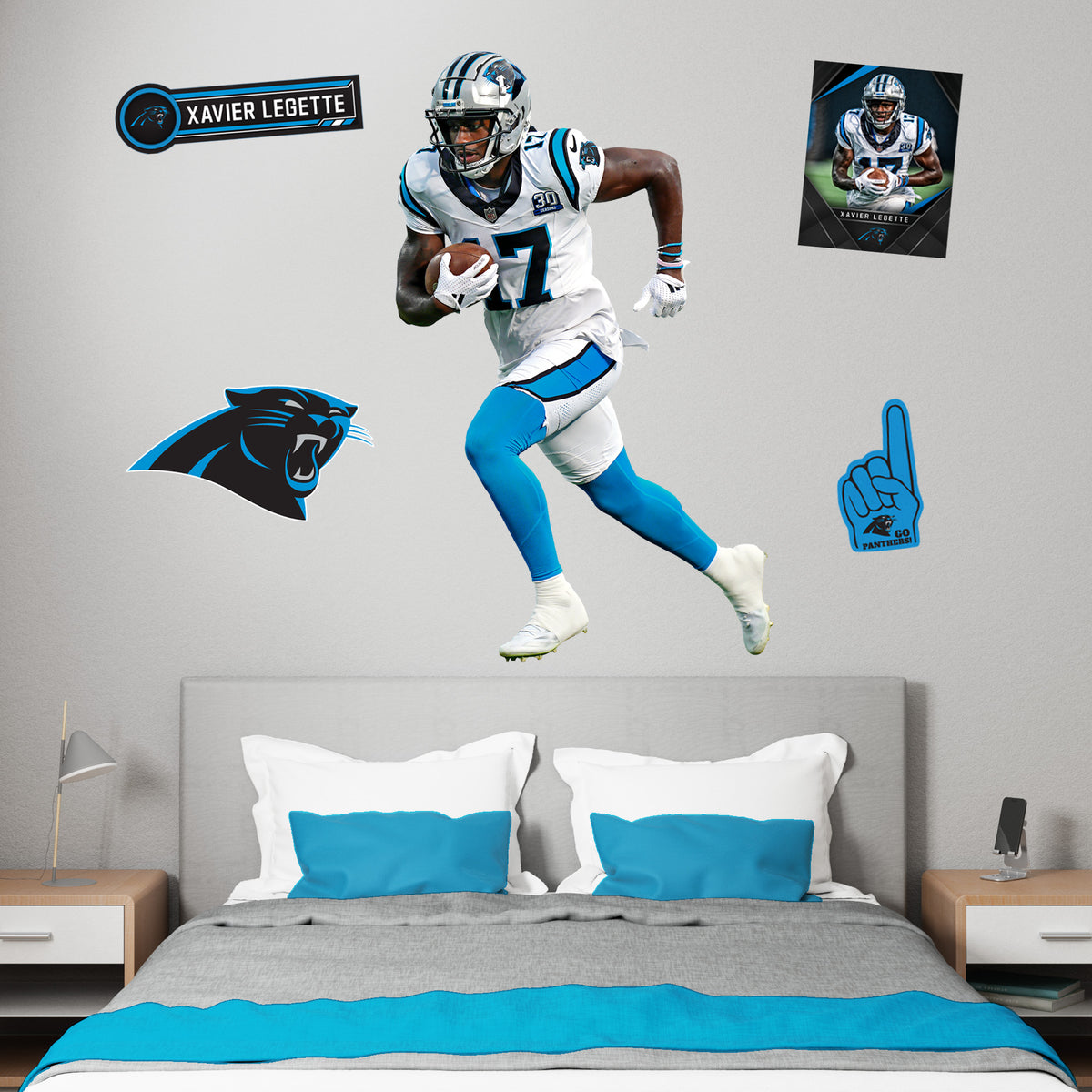 Xavier Legette - RealBig Collection - Official NFL - Carolina Panthers ...