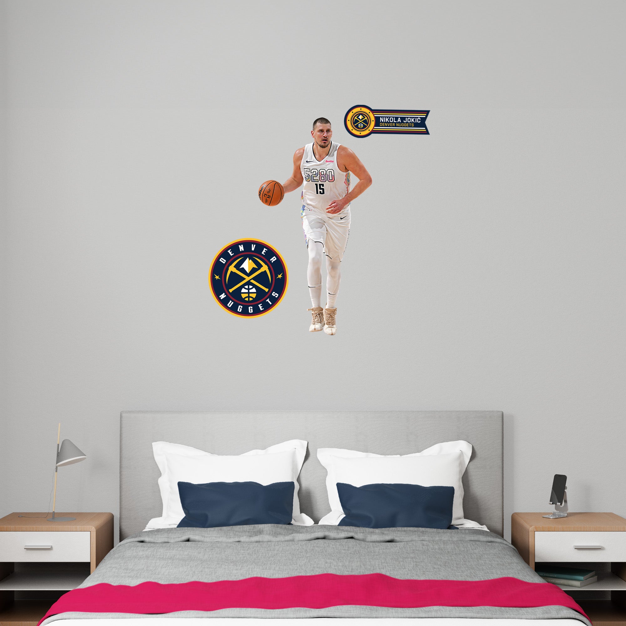 Nikola Jokic - RealBig City Jersey Collection - Official NBA - Denver ...