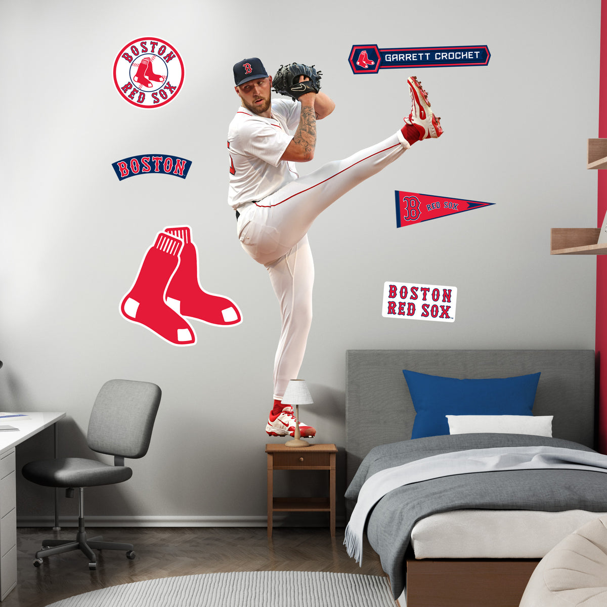 Garrett Crochet - RealBig Collection - Official MLB - Boston Red Sox ...