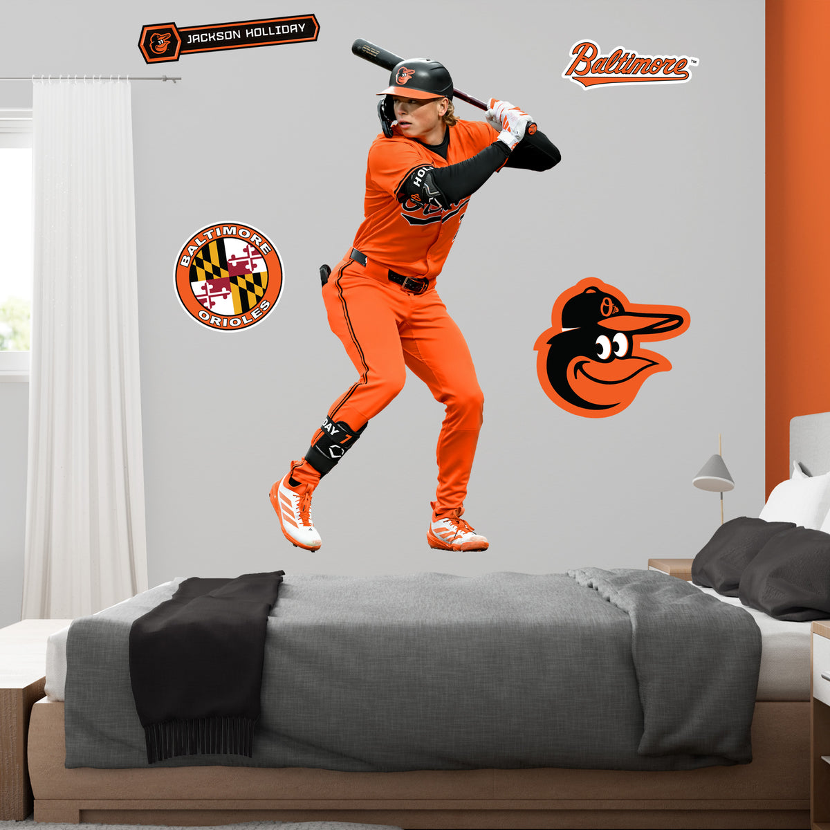 Jackson Holliday - RealBig Orange-On-Orange Collection - Official MLB ...
