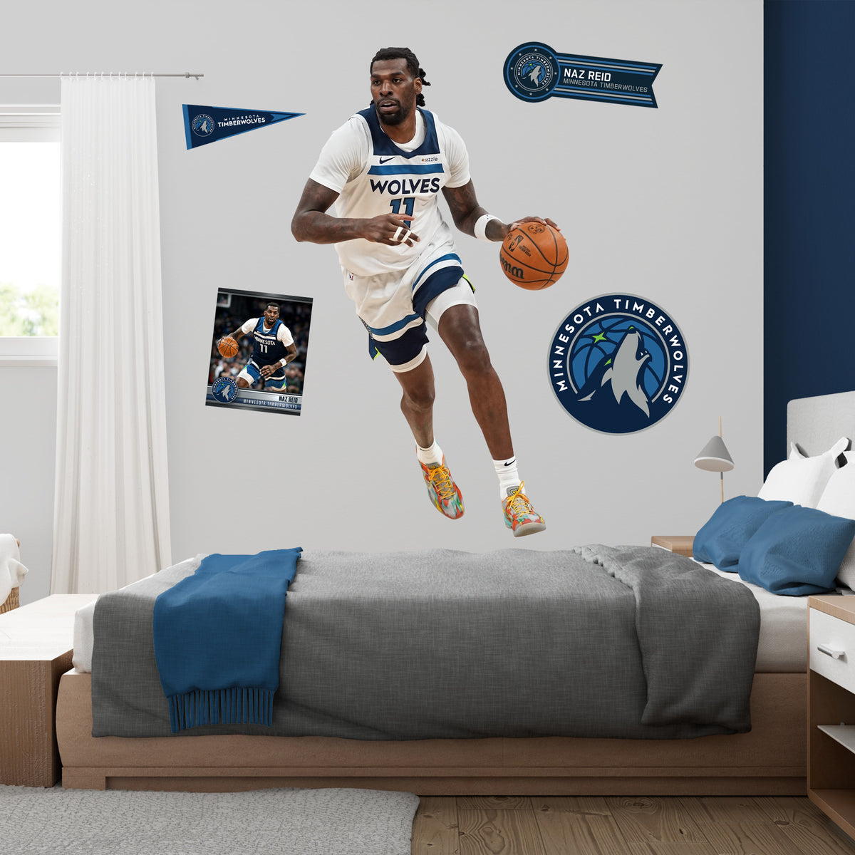 Naz Reid - RealBig Collection - Official NBA - Minnesota Timberwolves ...