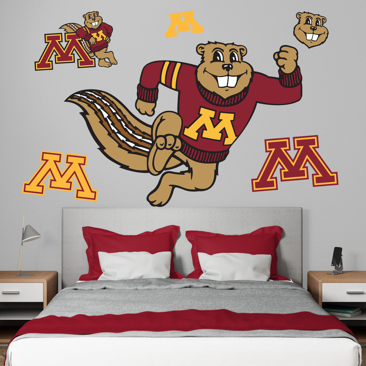 Goldy - RealBig Illustrated Mascot Collection - Official NCAA - Minnes ...
