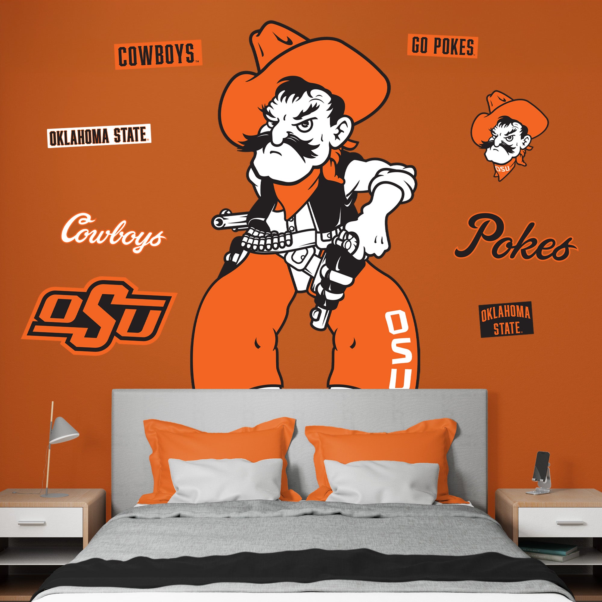 Pistol Pete - RealBig Illustrated Mascot Collection - Official NCAA ...