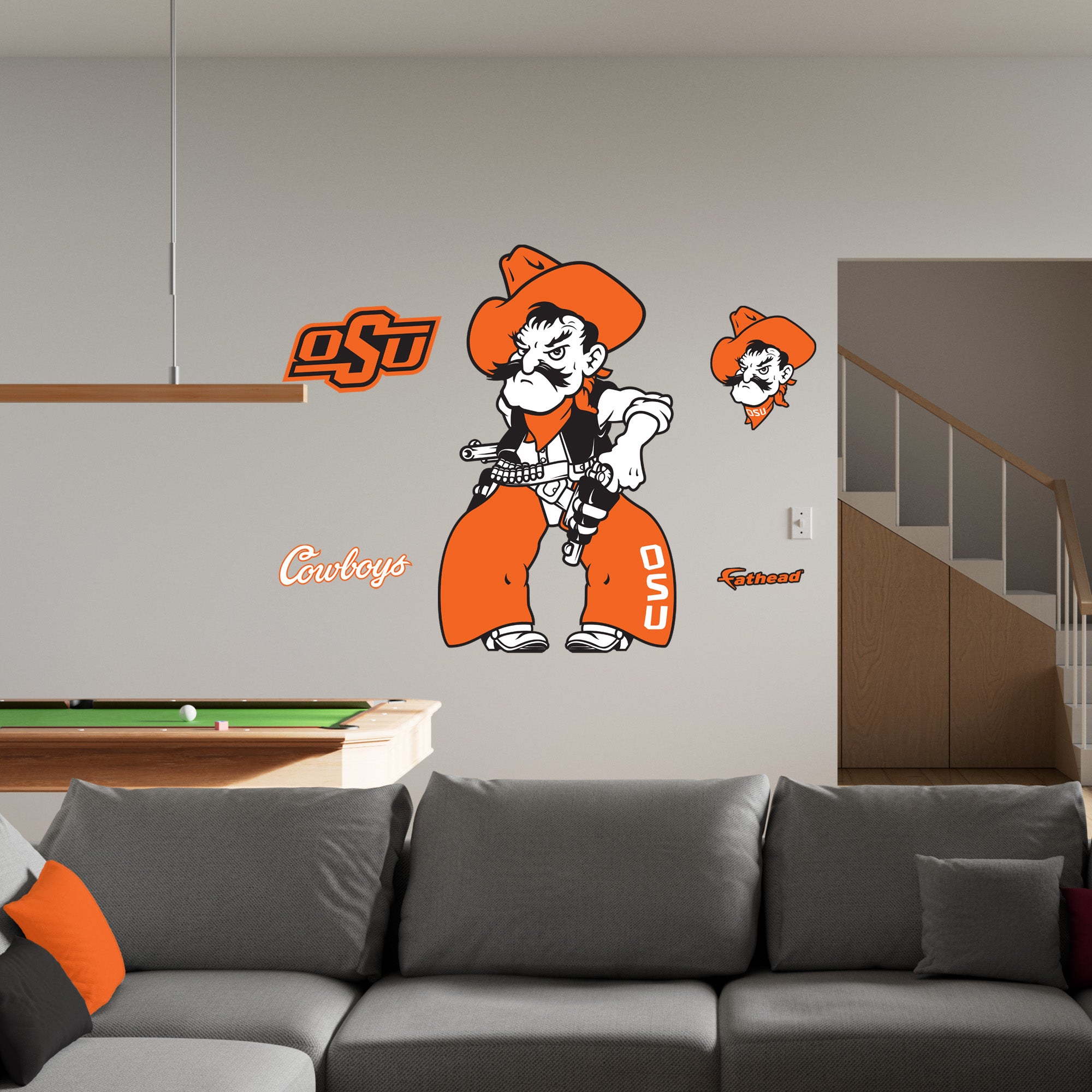 Pistol Pete - RealBig Illustrated Mascot Collection - Official NCAA ...