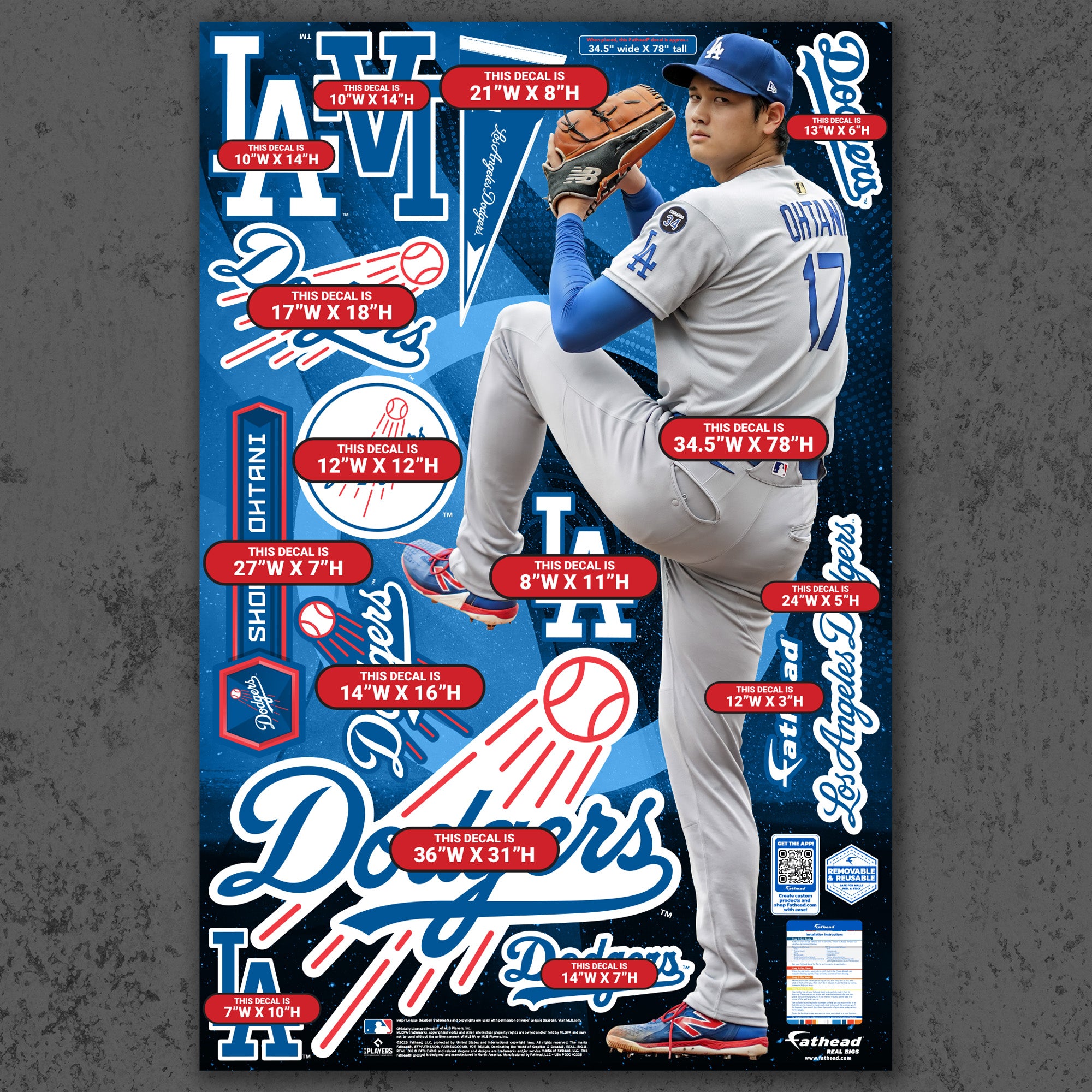 Shohei Ohtani - RealBig Pitching Collection - Official MLB - Los Angel ...