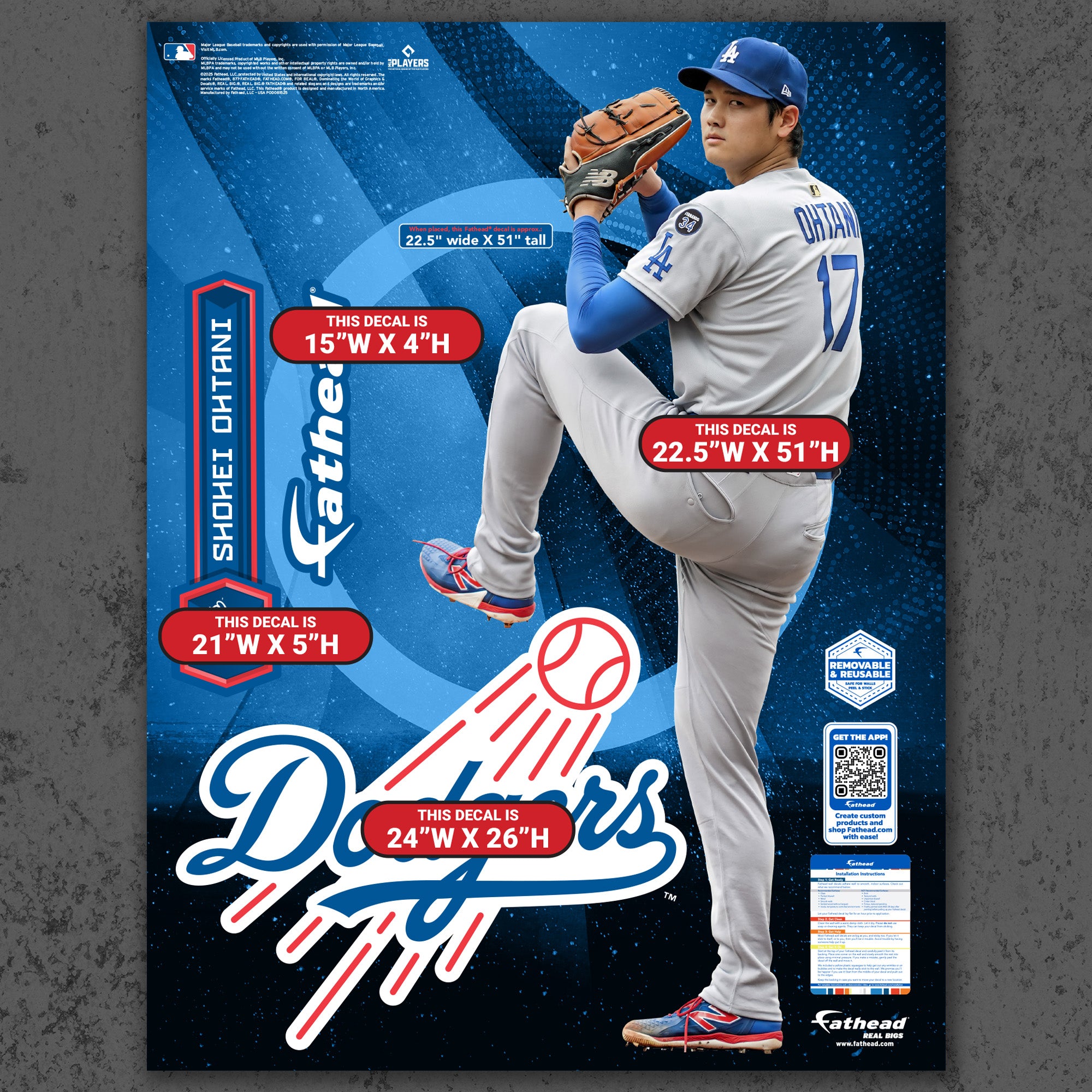 Shohei Ohtani - RealBig Pitching Collection - Official MLB - Los Angel ...