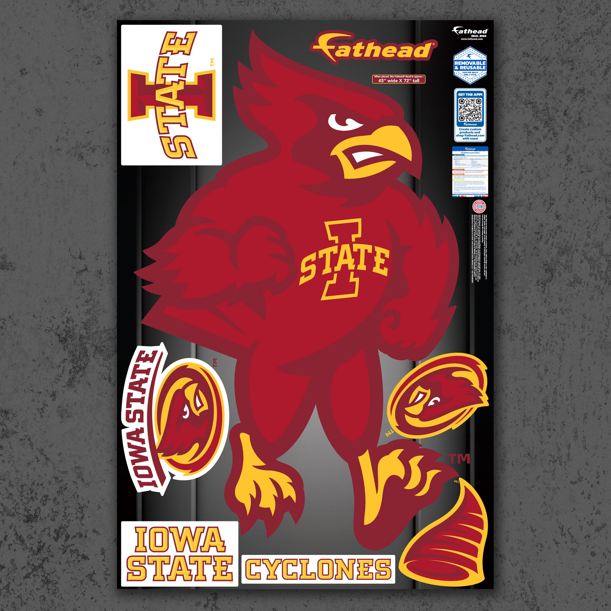 Cy the Cardinal - RealBig Illustrated Mascot Collection - Official NCA ...