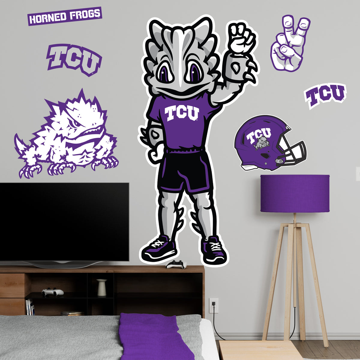 SuperFrog - RealBig Illustrated Mascot Collection - Official NCAA - TC ...