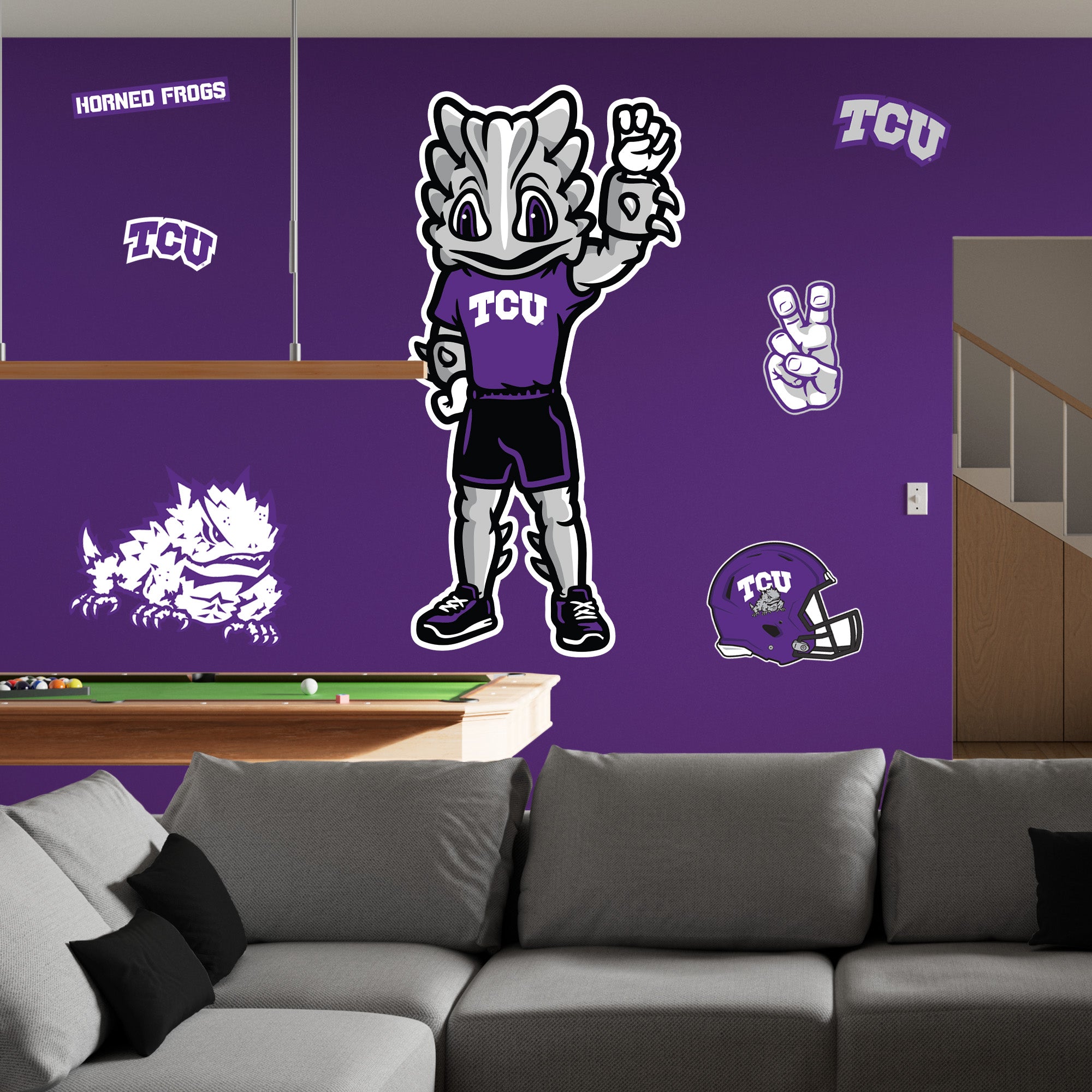 SuperFrog - RealBig Illustrated Mascot Collection - Official NCAA - TC ...