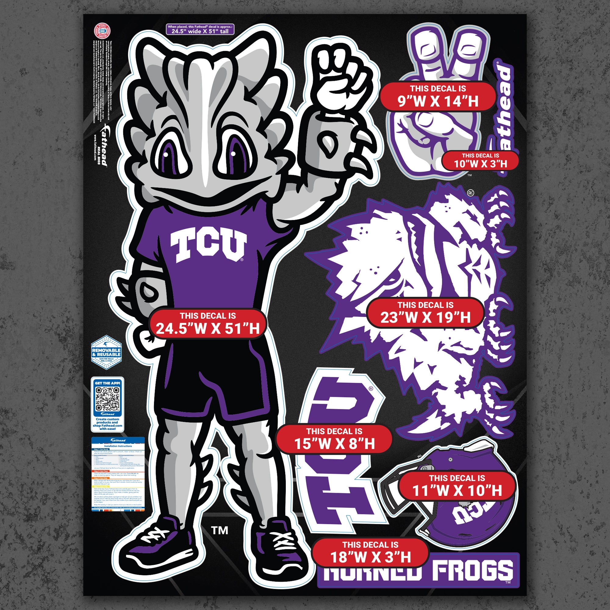 SuperFrog - RealBig Illustrated Mascot Collection - Official NCAA - TC ...