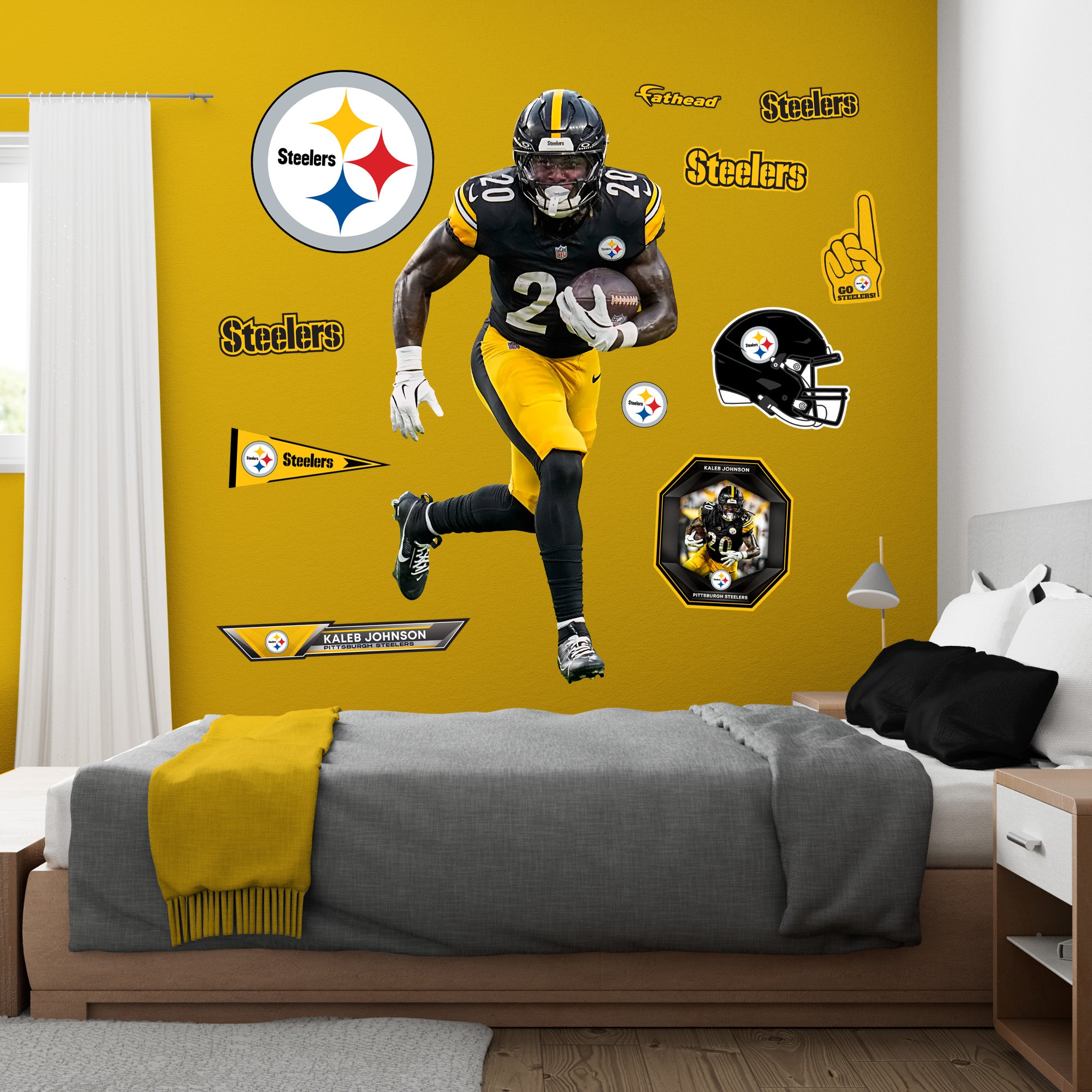 Kaleb Johnson - RealBig Collection - Official NFL - Pittsburgh Steeler ...