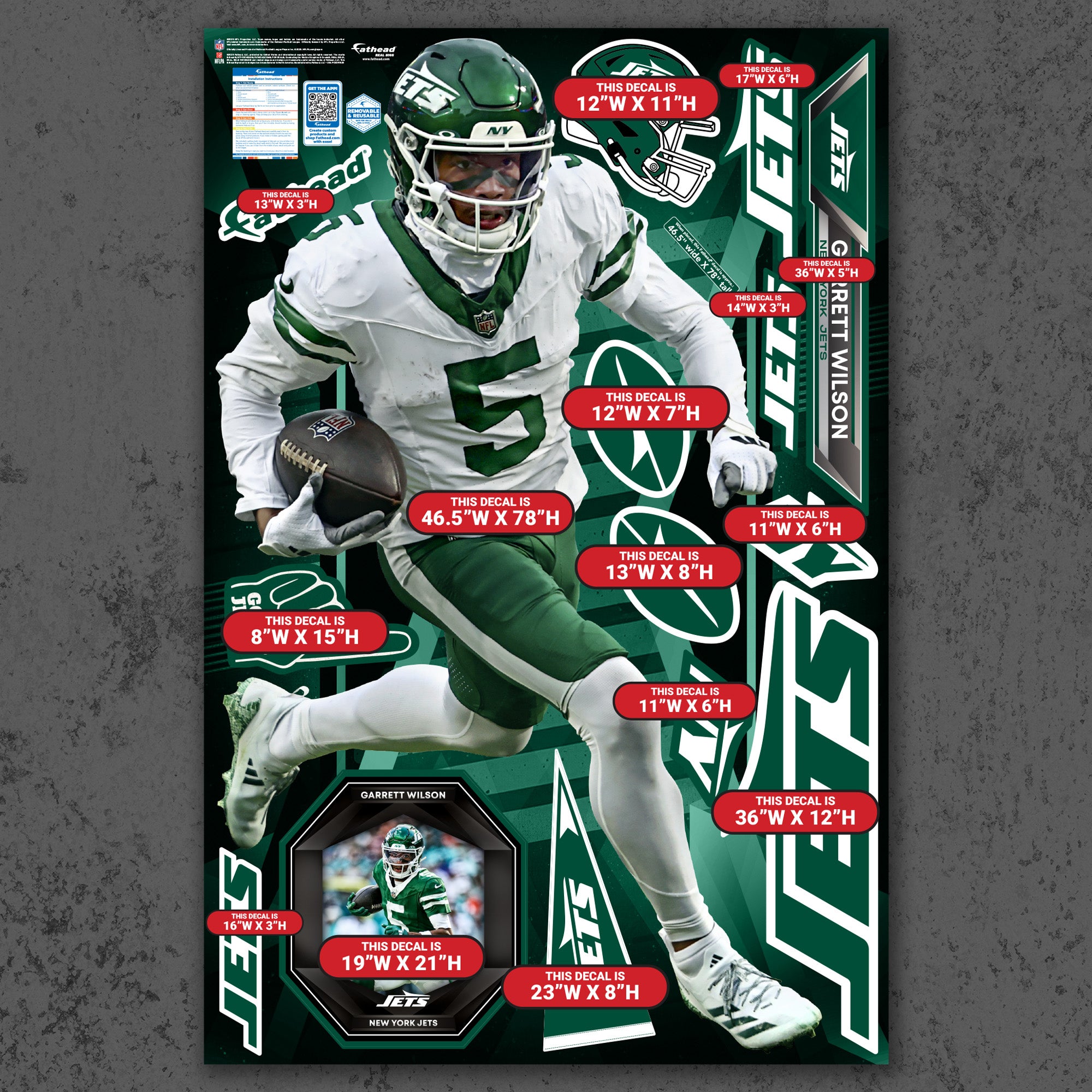 Garrett Wilson - RealBig Collection - Official NFL - New York Jets - R ...