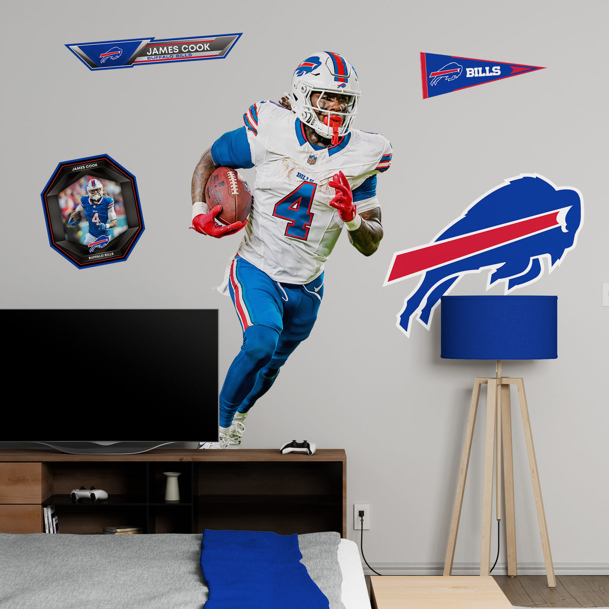 James Cook - RealBig Collection - Official NFL - Buffalo Bills - Reusa ...