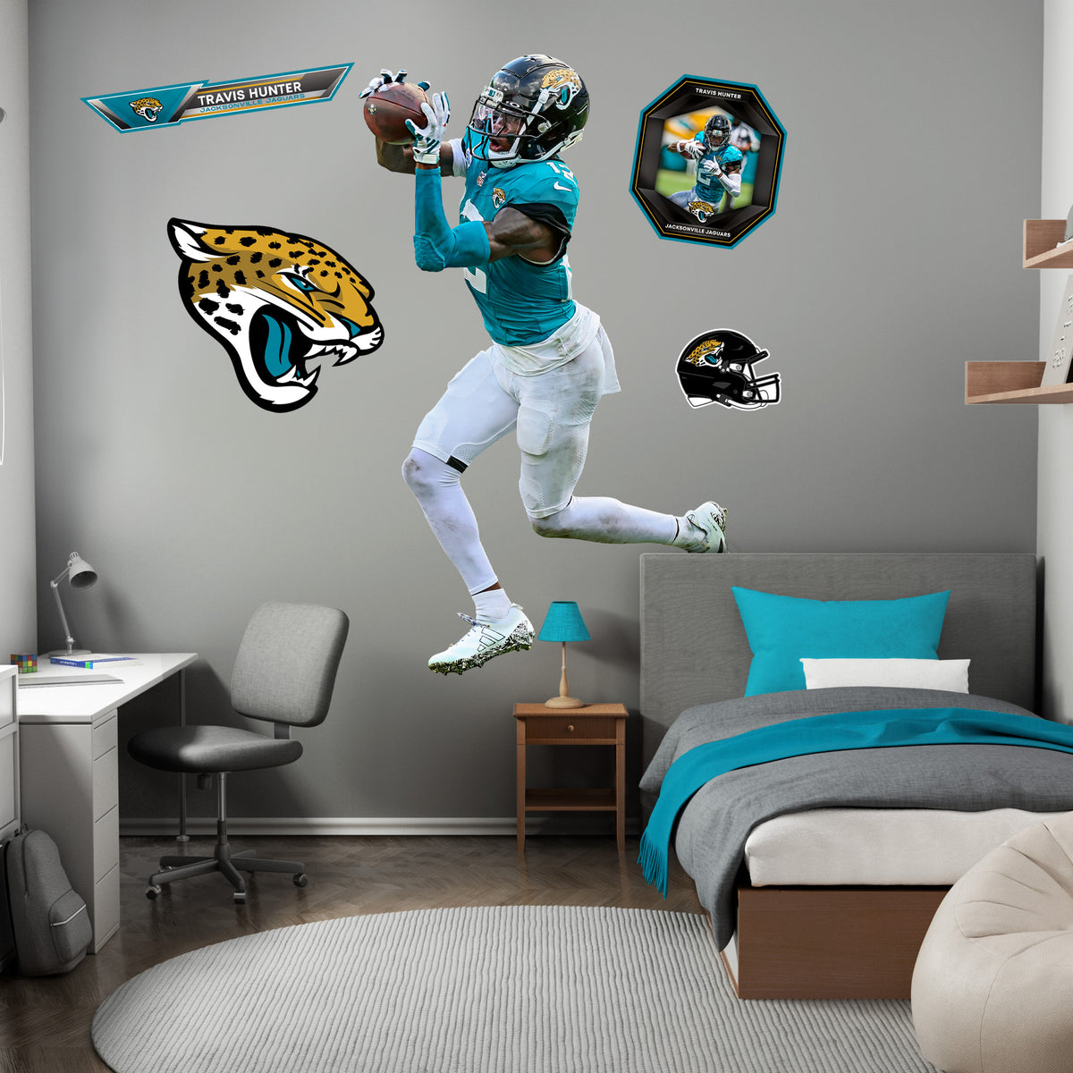 Travis Hunter - RealBig Collection - Official NFL - Jacksonville Jagua ...