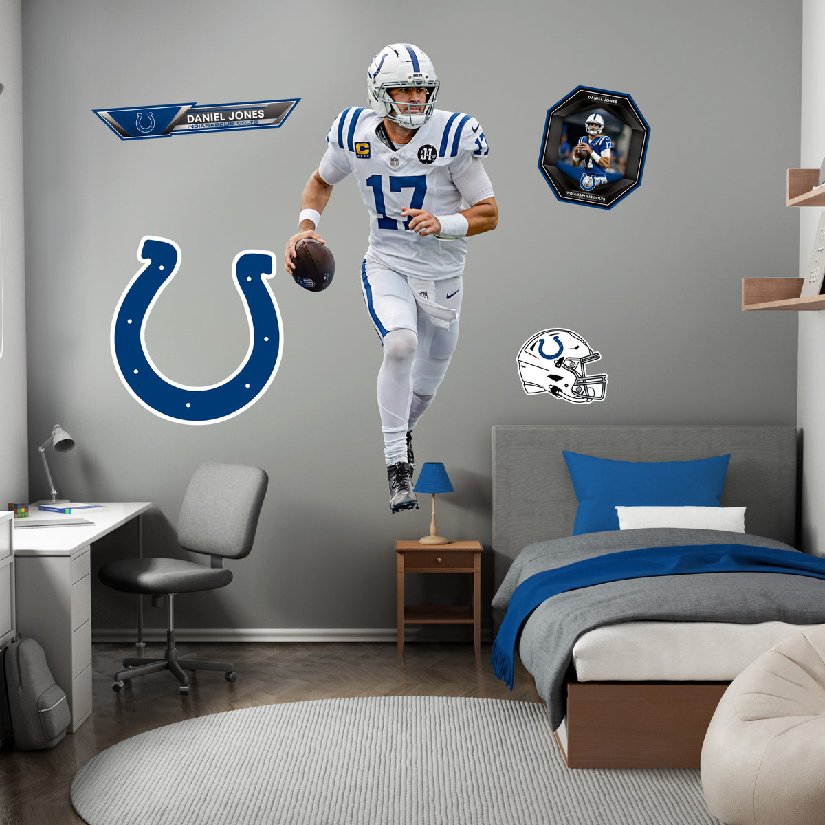 Daniel Jones - RealBig Collection - Official NFL - Indianapolis Colts ...