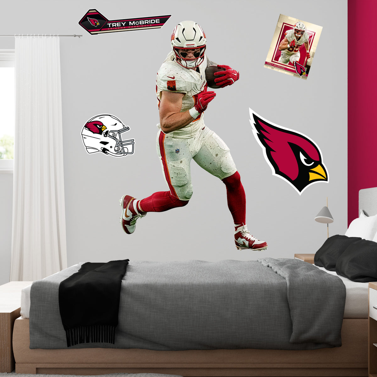 Trey McBride - RealBig Rivalry Uniform Collection - Official NFL - Ari ...