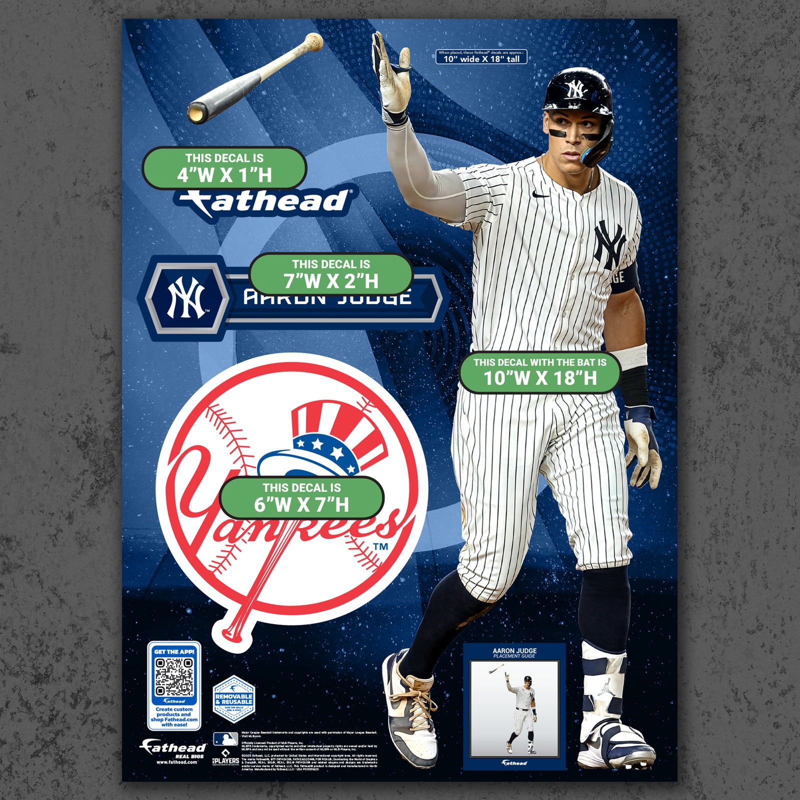 Aaron Judge - RealBig Bat Flip Collection - Official MLB - New York Ya ...