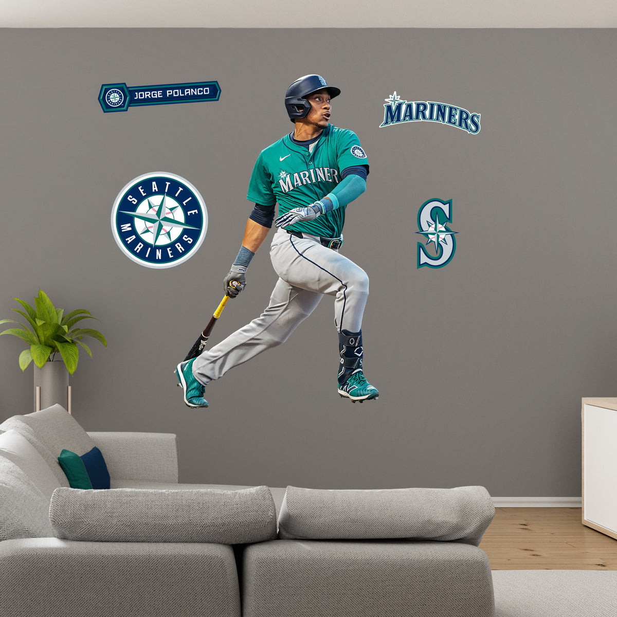 Jorge Polanco - RealBig Collection - Official MLB - Seattle Mariners ...