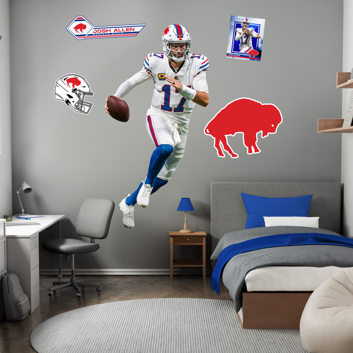 Josh Allen - RealBig Throwback Collection - Official NFL - Buffalo Bil ...