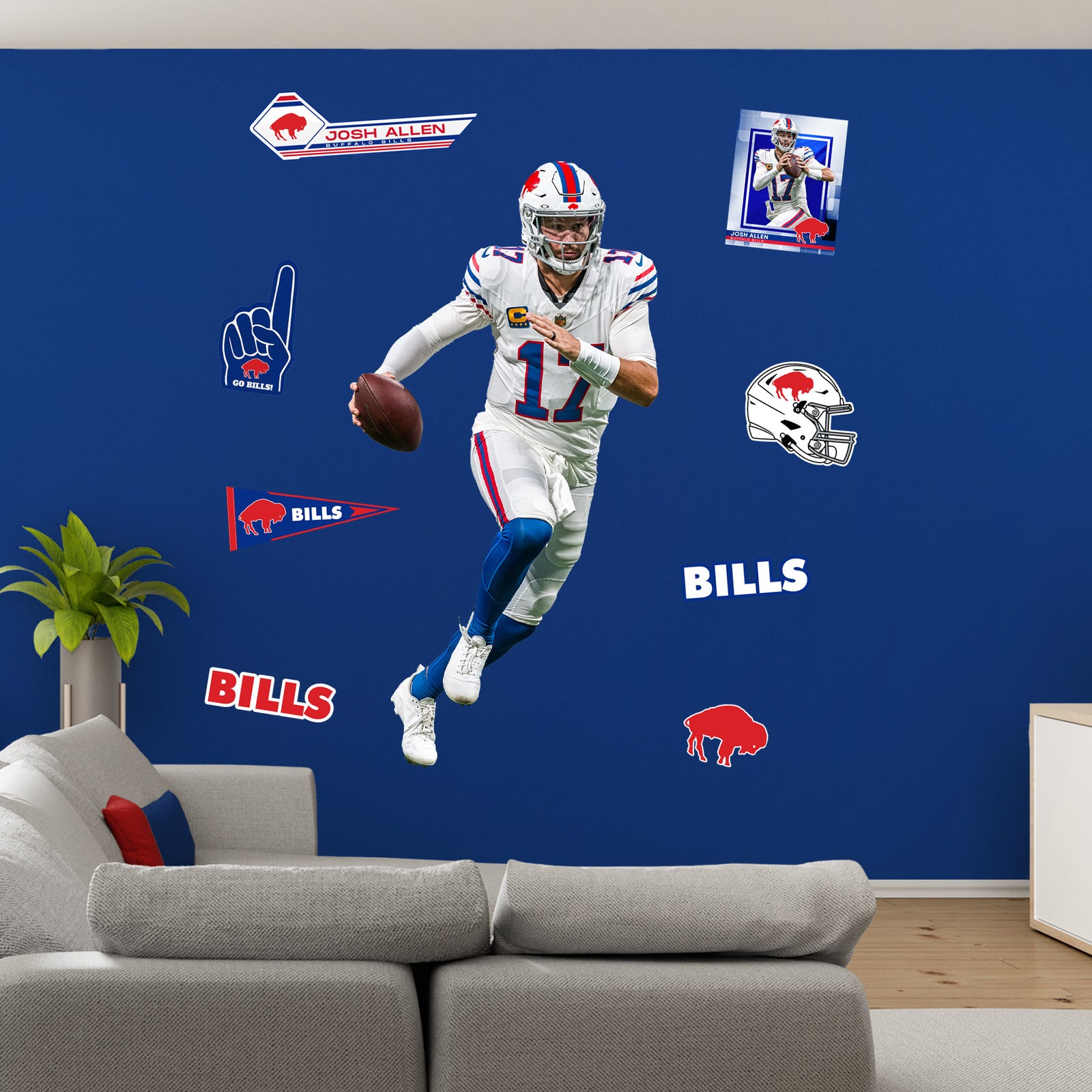Josh Allen - RealBig Throwback Collection - Official NFL - Buffalo Bil ...