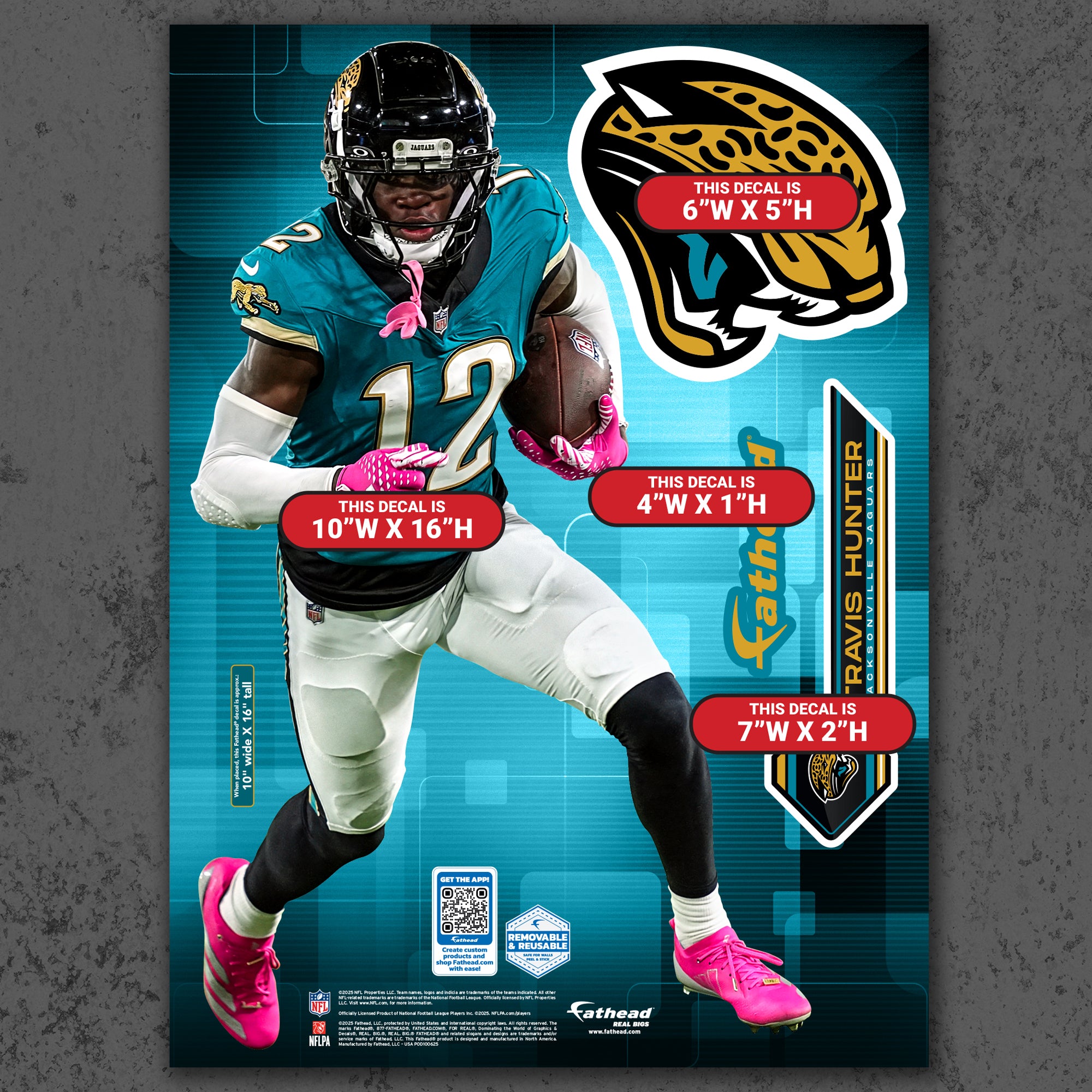 Travis Hunter - RealBig Throwback Collection - Official NFL - Jacksonv ...